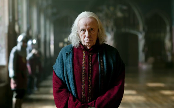 Merlin (2008) TV Show HD Wallpaper Featuring Richard Wilson & Cast