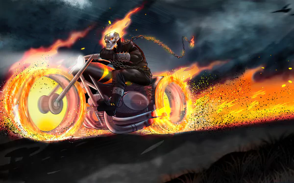 HD Ghost Rider Comic Wallpaper Extravaganza