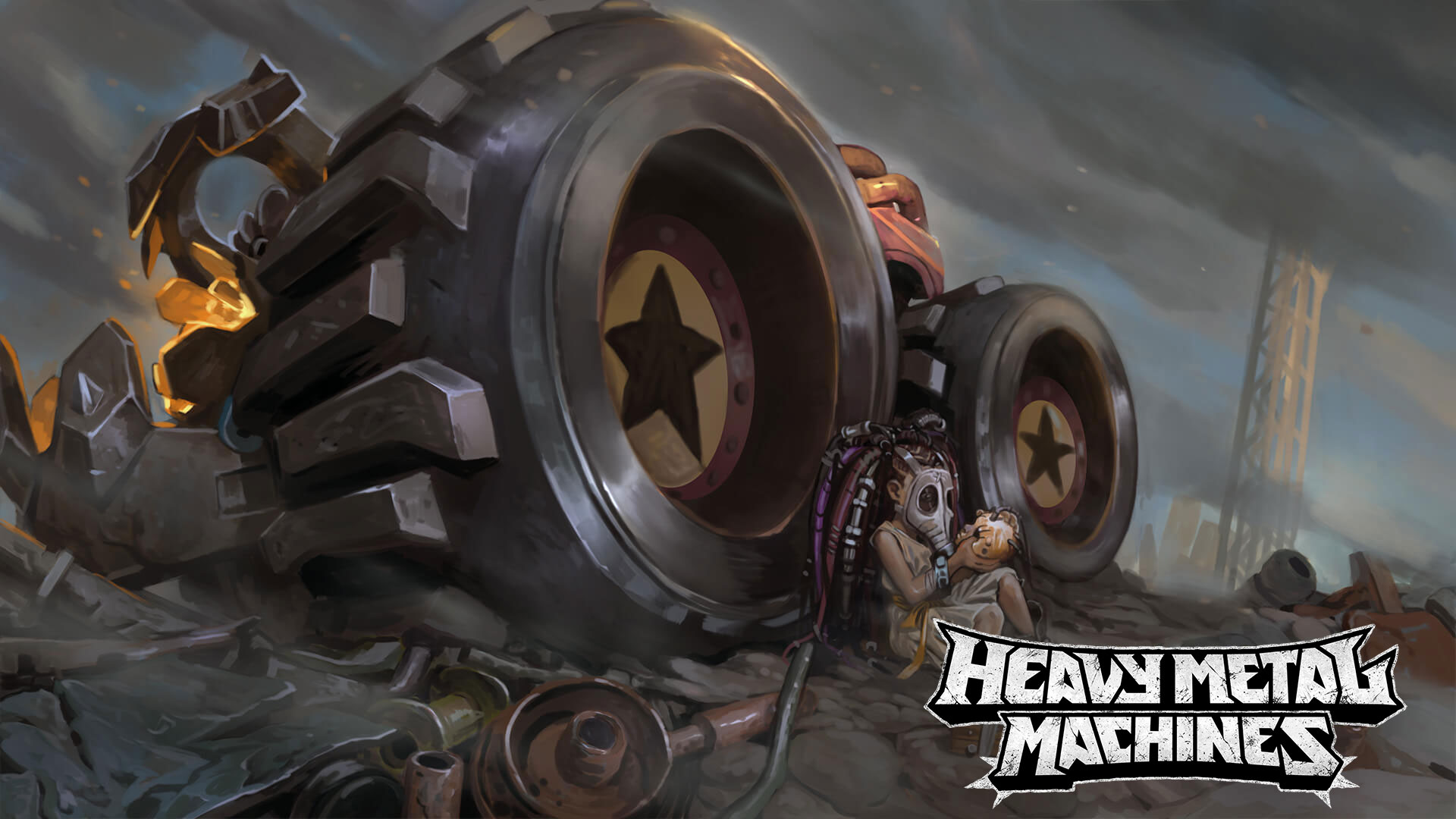 Download Video Game Heavy Metal Machines HD Wallpaper