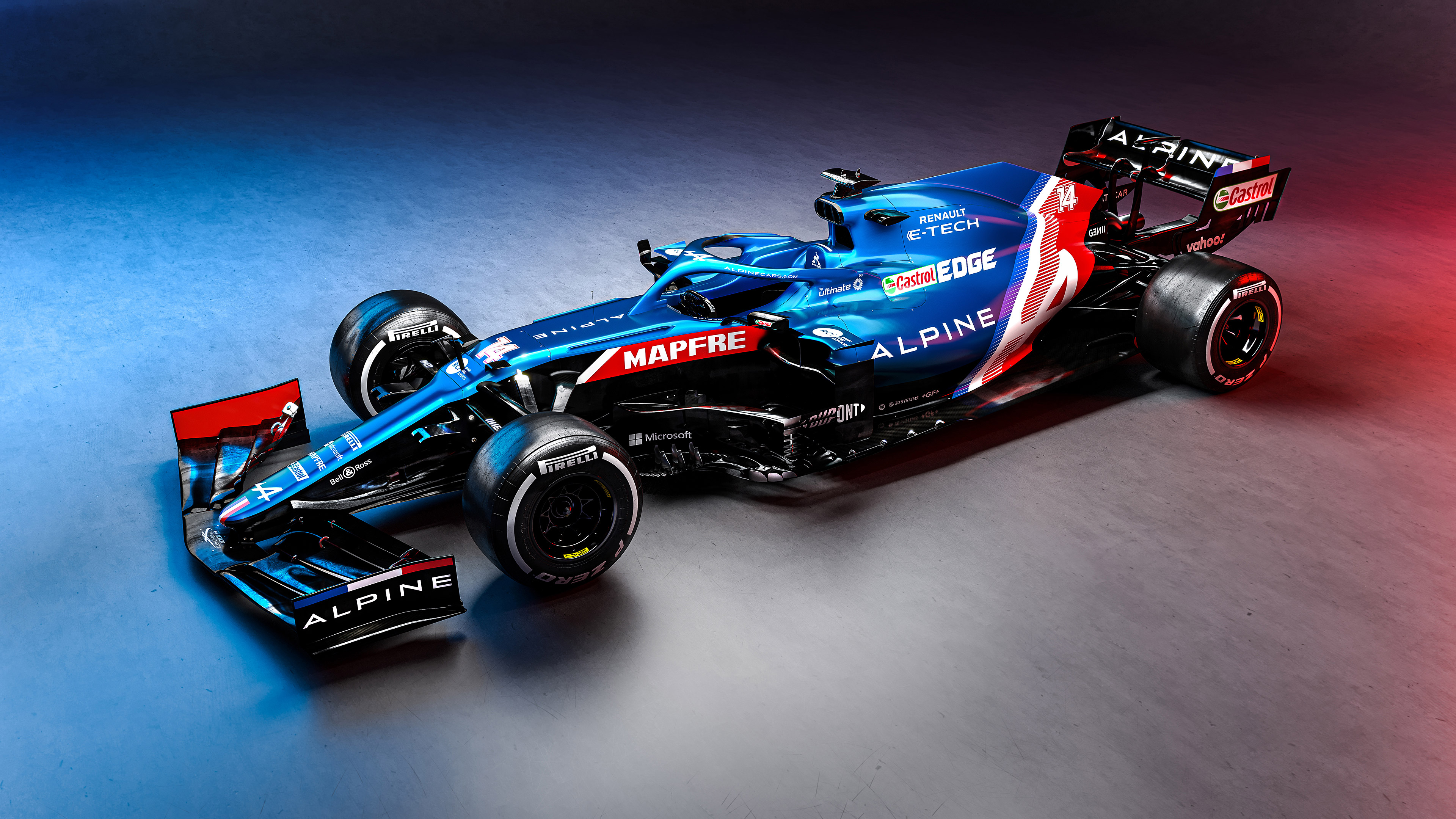 Download F1 Vehicle Alpine A521 4k Ultra HD Wallpaper