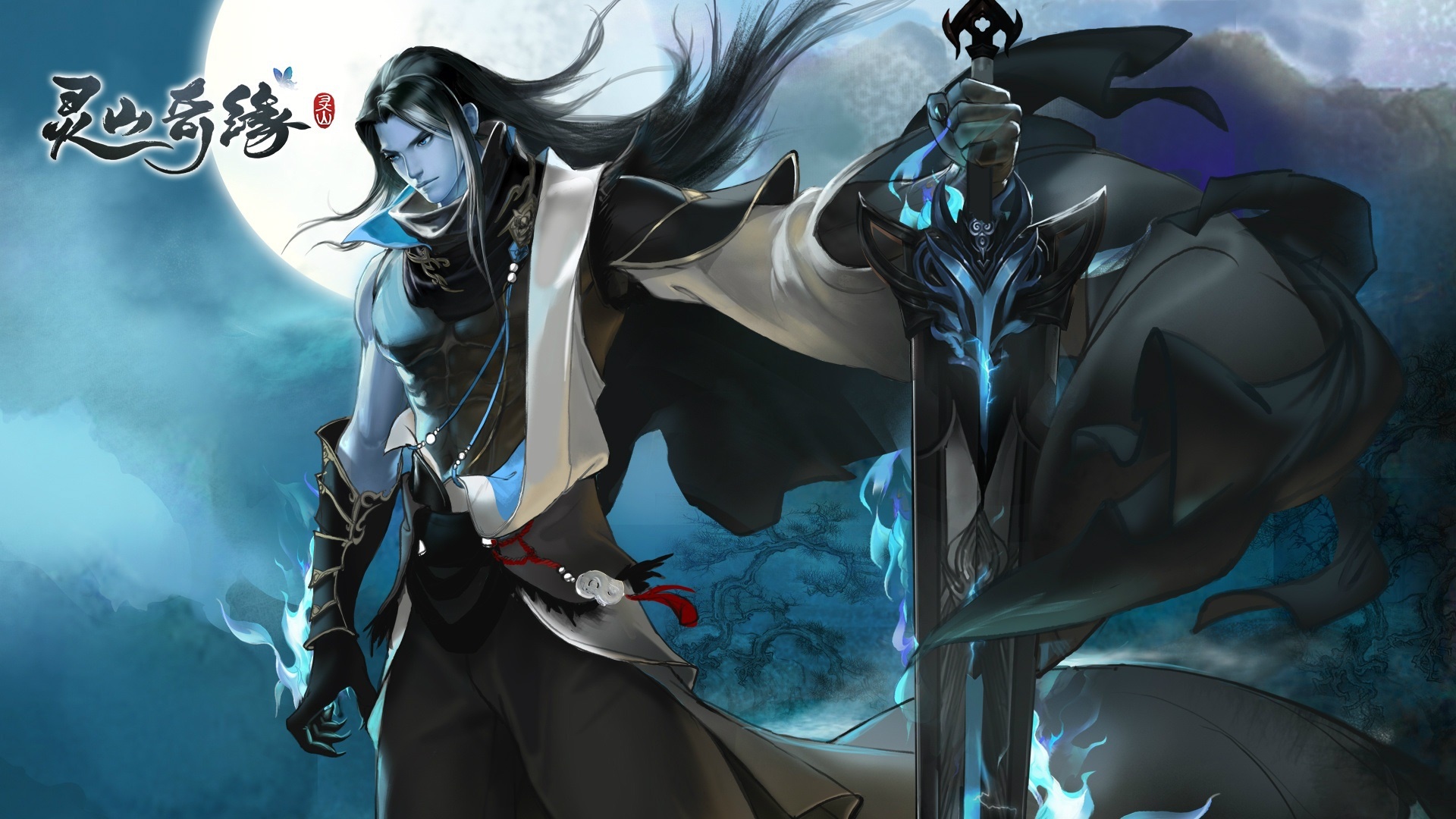 Video Game Lingshan Qi Yuan HD Wallpaper