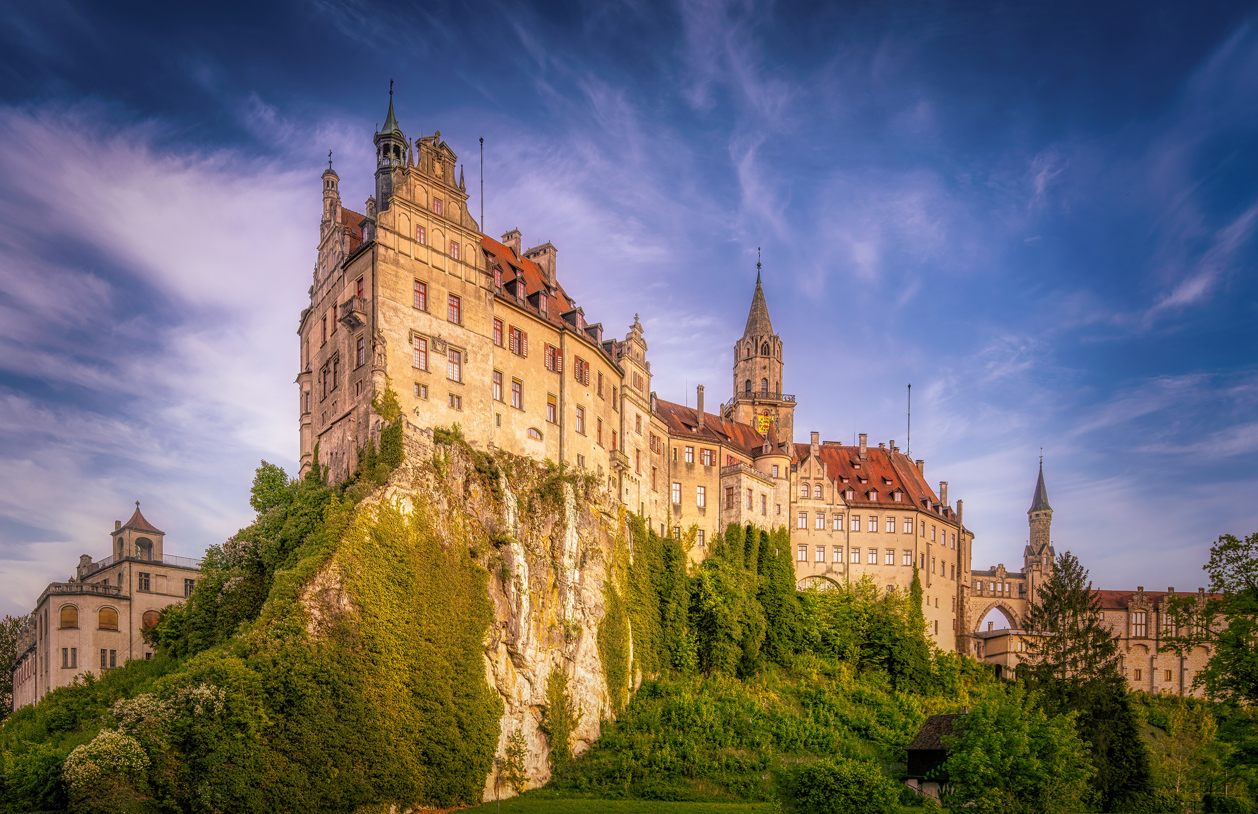 Download Castle Germany Man Made Sigmaringen Castle HD Wallpaper