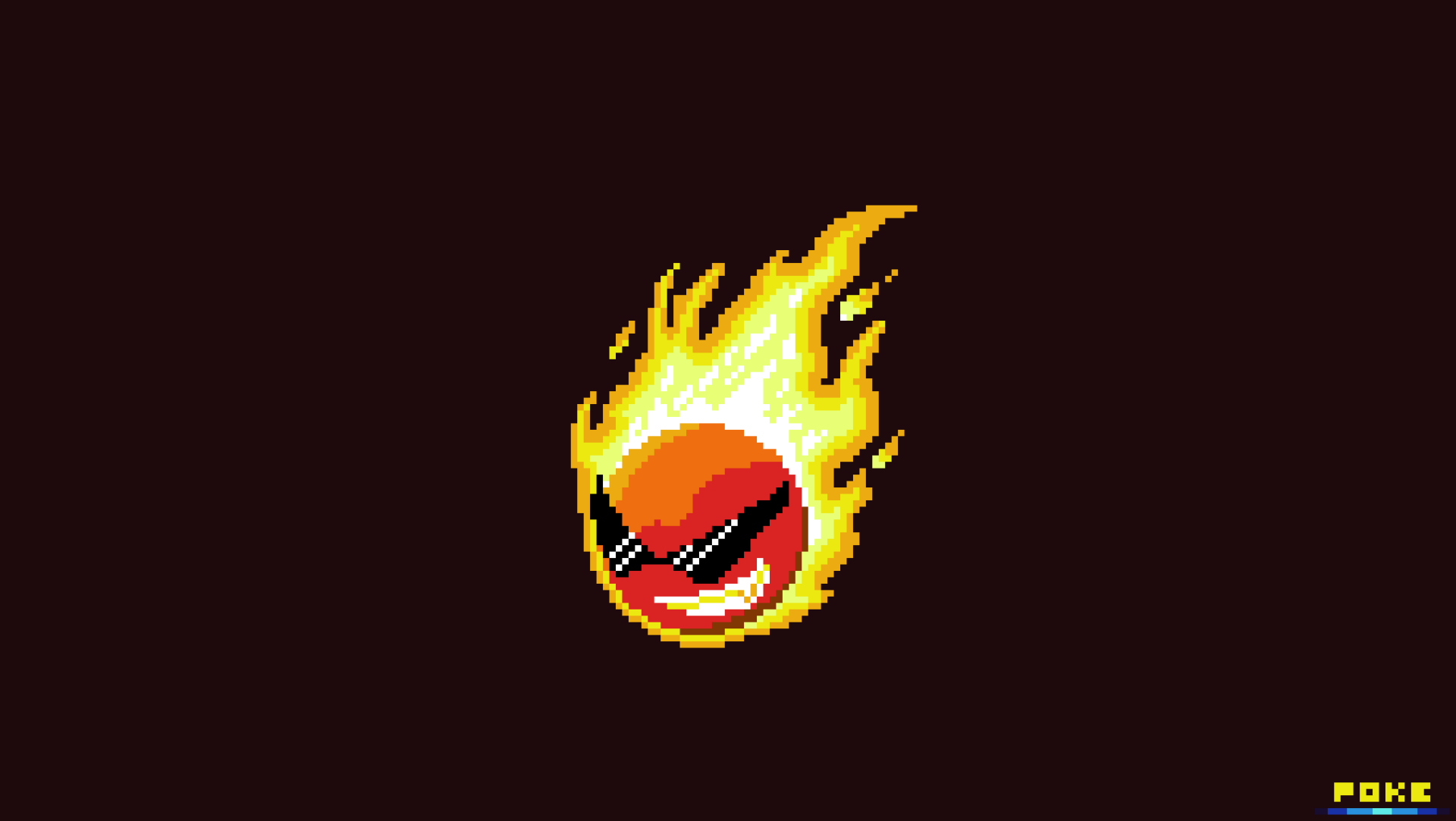 Download Pixel Art Gastly (Pokémon) Video Game Pokemon HD Wallpaper