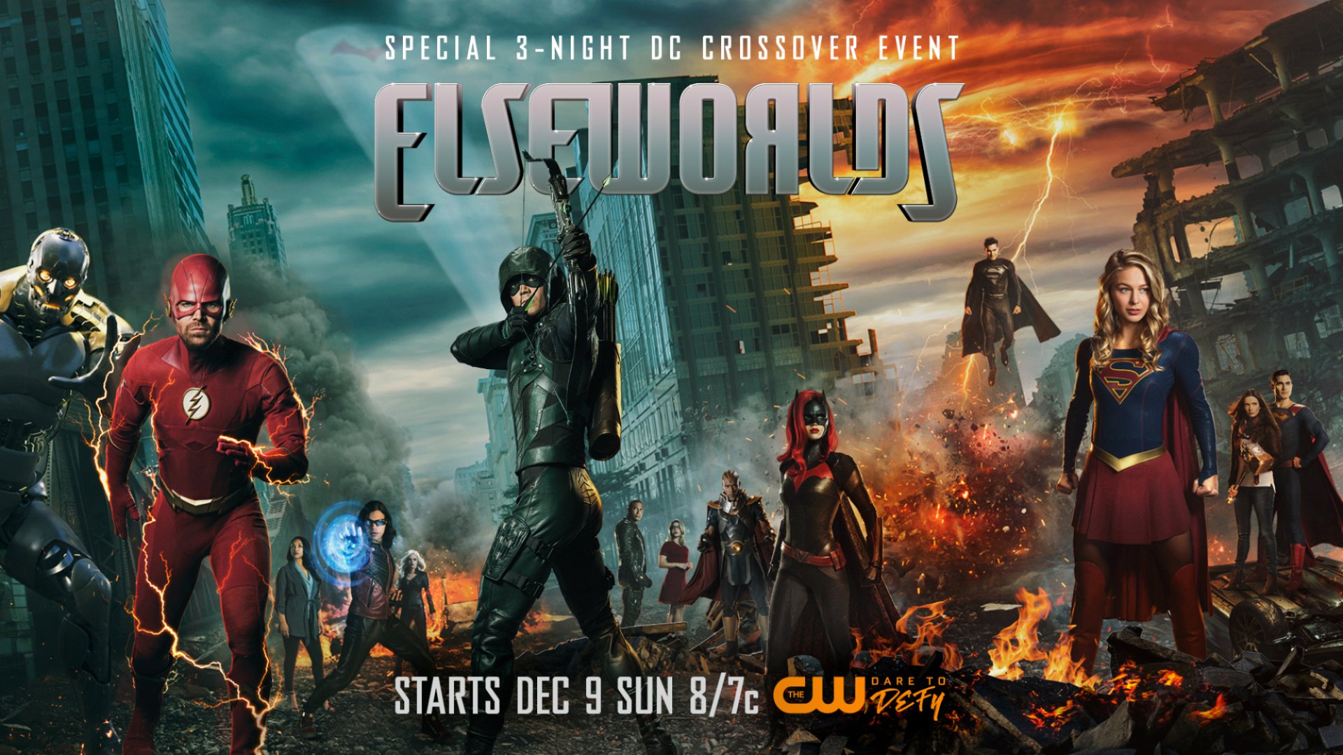 Elseworlds — Arrowverse TV Crossover HD Wallpaper | 2000x1125 ...