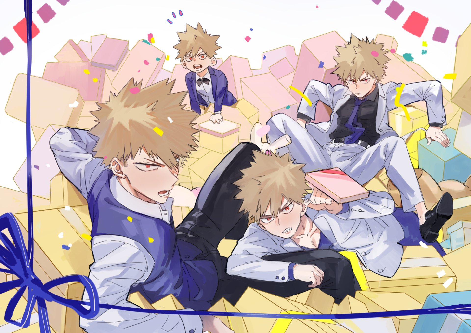 Download Katsuki Bakugou Anime My Hero Academia HD Wallpaper by ameko ...
