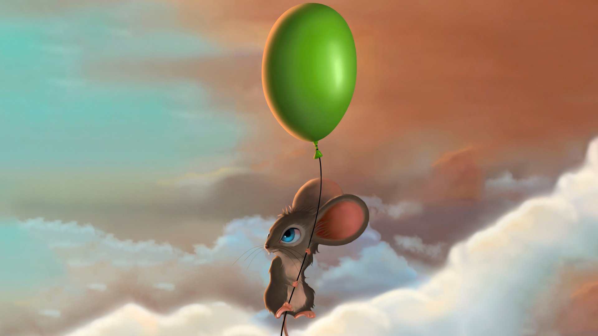 Download Balloon Animal Mouse 4k Ultra HD Wallpaper by Stam Quito