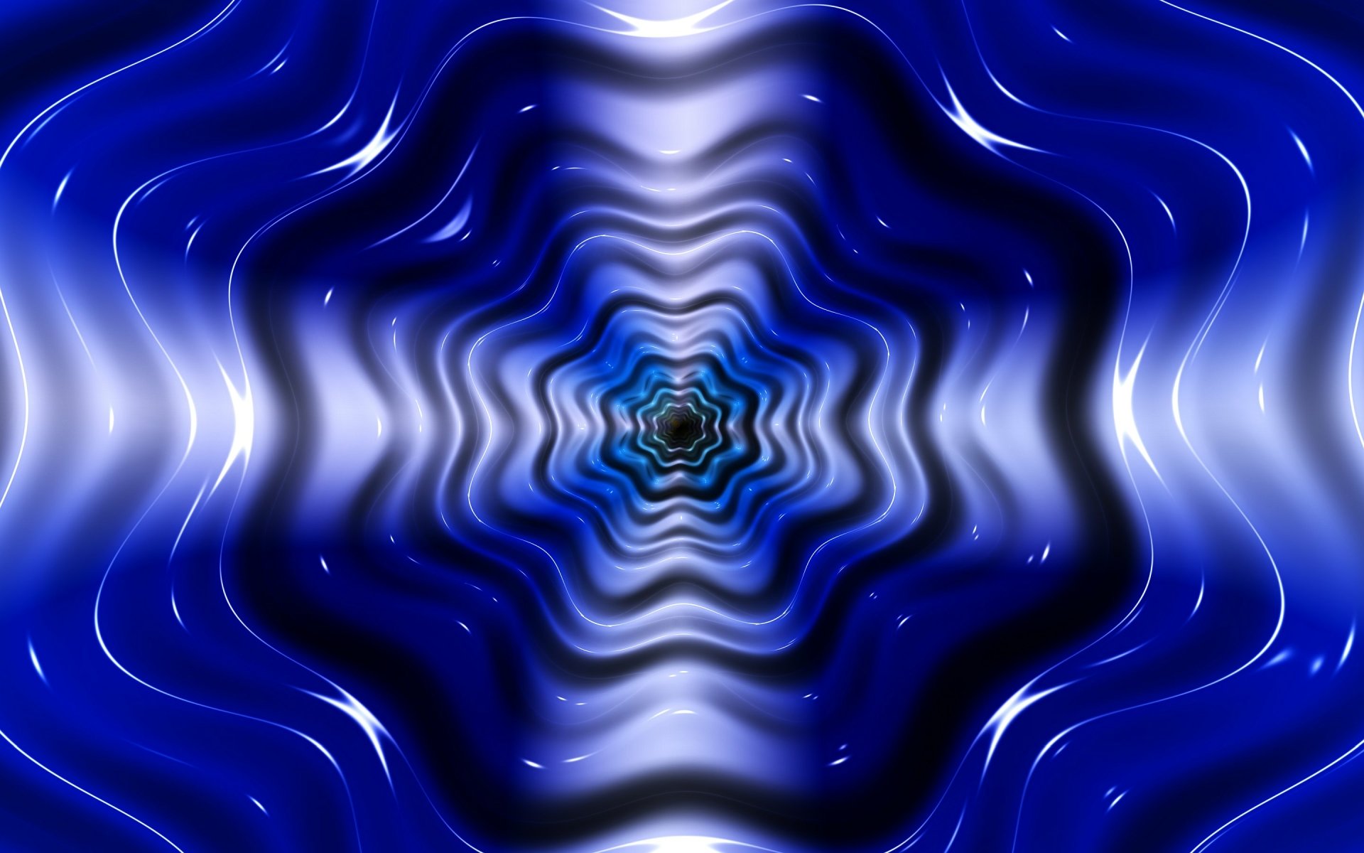 Blue Tunnel by 319media | 2880x1800 | Wallpaper Abyss