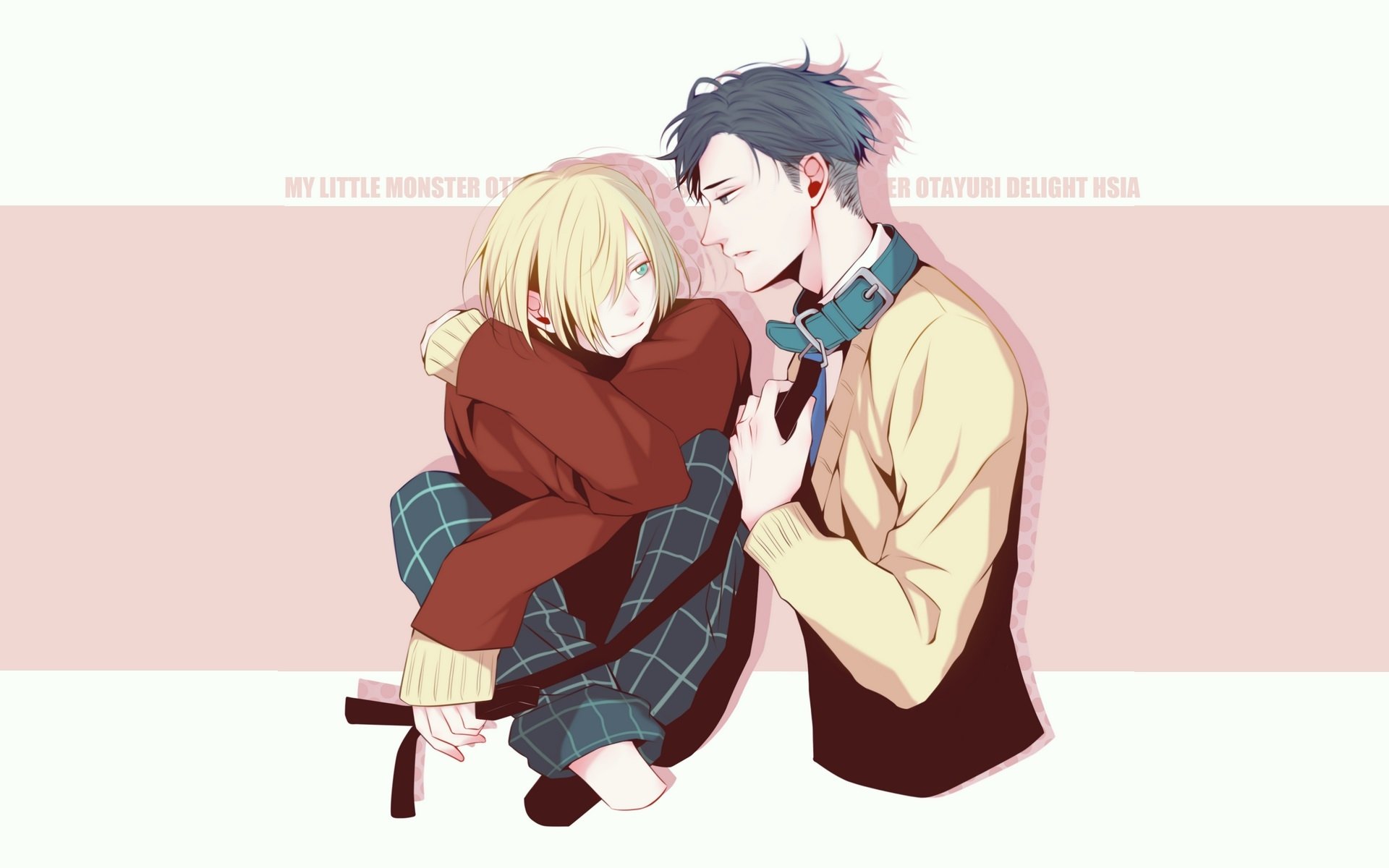 Download Otabek Altin Yuri Plisetsky Anime Yuri!!! On ICE HD Wallpaper