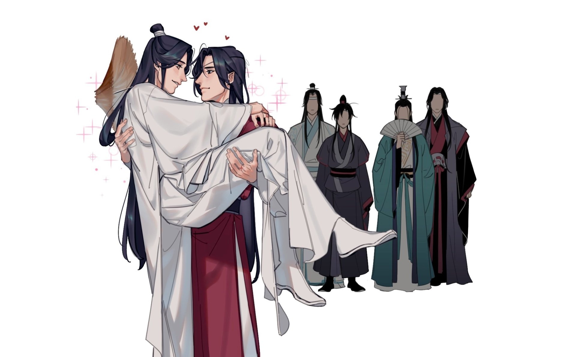 Kimono Love: Wei Wuxian & Lan Wangji — MDZS × TGCF × SVSSS Crossover by ...