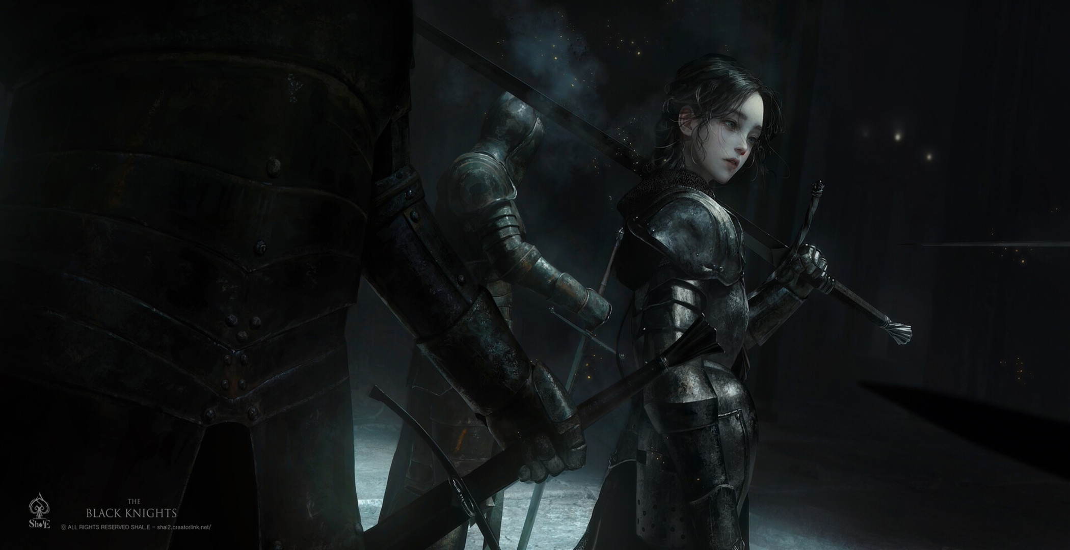 Download Fantasy Knight HD Wallpaper by Shal.E