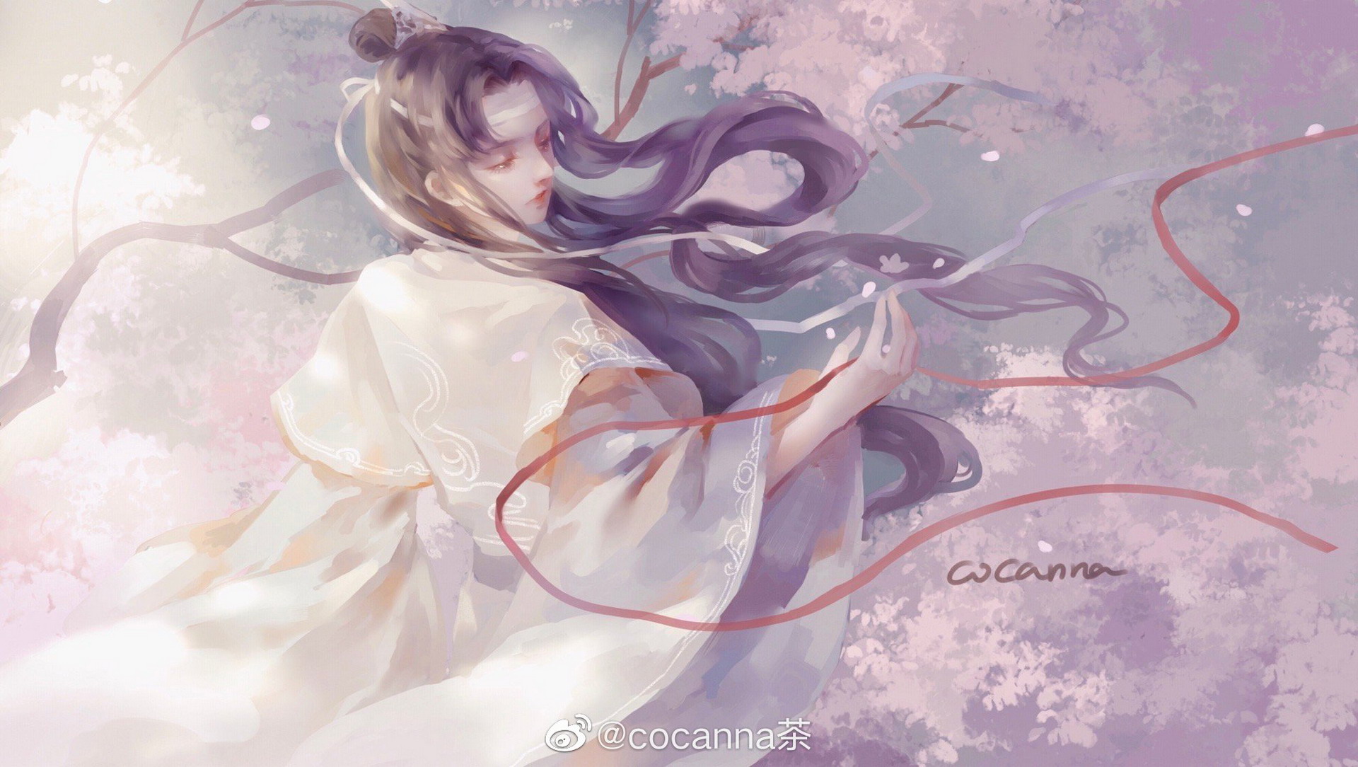 Download Lan Zhan Lan Wangji Anime Mo Dao Zu Shi HD Wallpaper