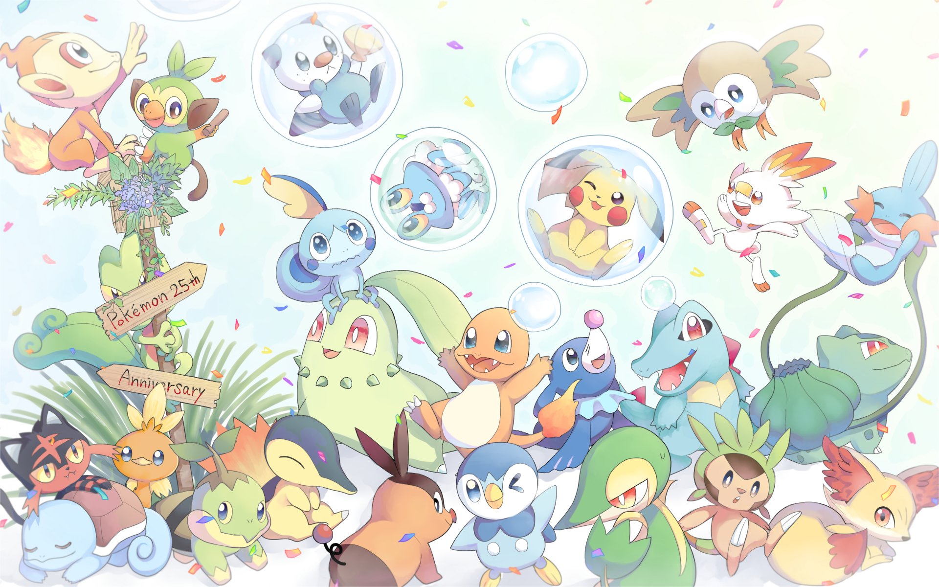 Download Anime Pokemon HD Wallpaper by もえぎ