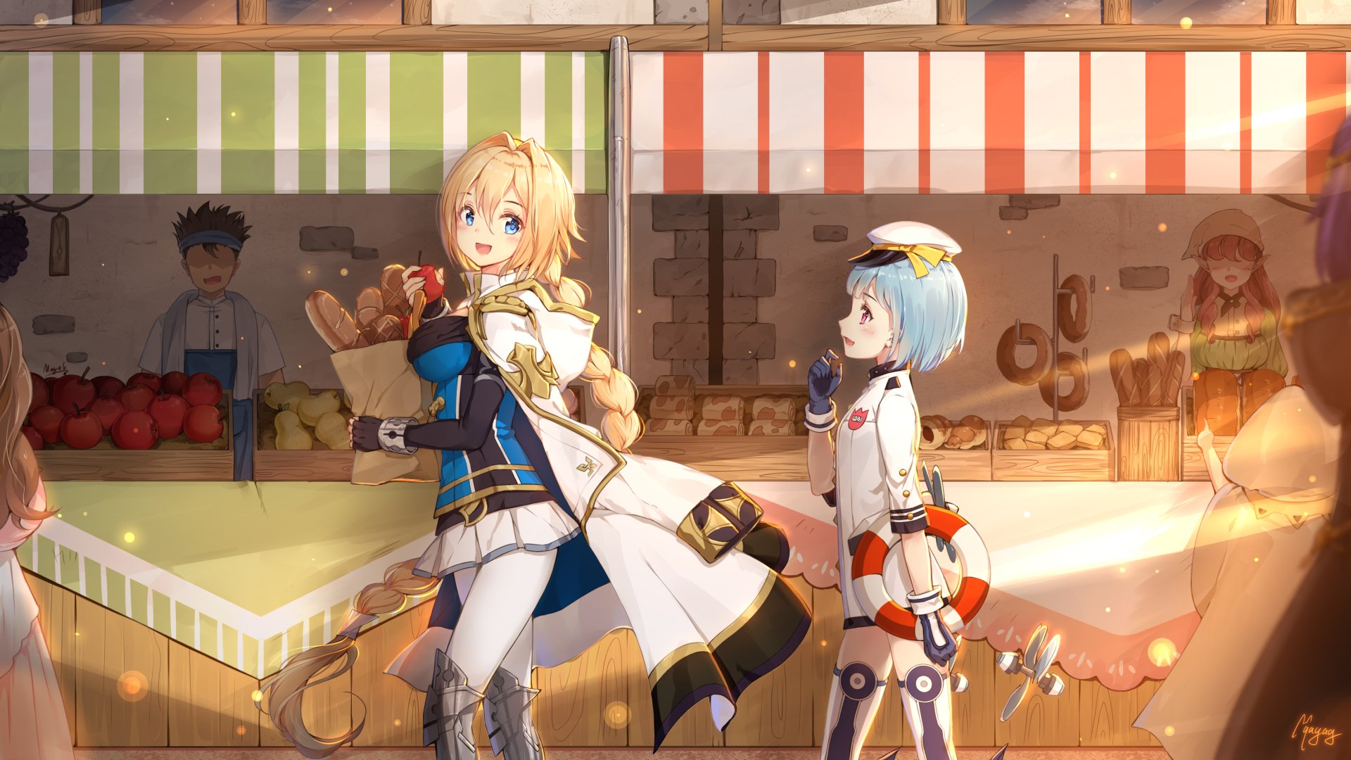 Download Anime Kai-ri-Sei Million Arthur HD Wallpaper by 瑪雅G