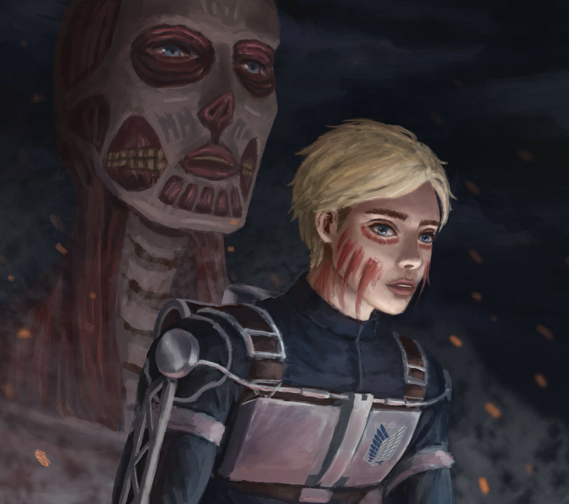 Download Colossal Titan Armin Arlert Anime Attack On Titan HD Wallpaper