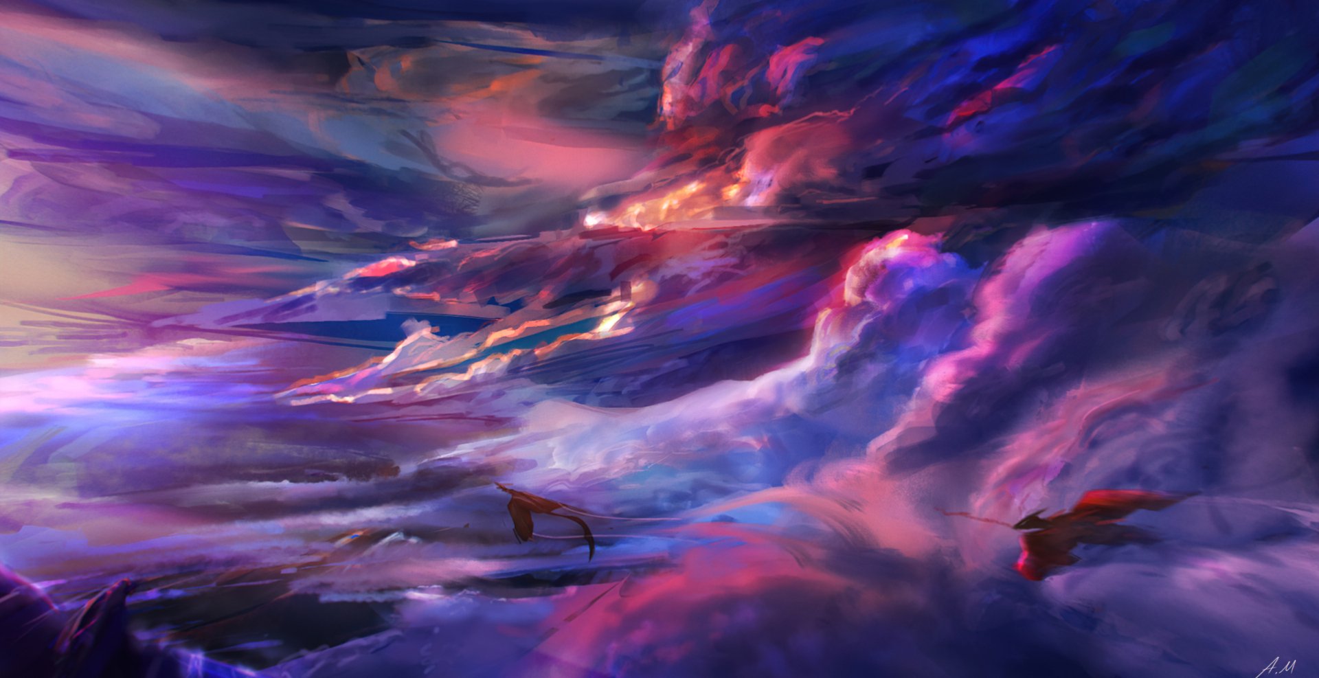 Download Cloud Fantasy Dragon HD Wallpaper by Antonio Marianne ...
