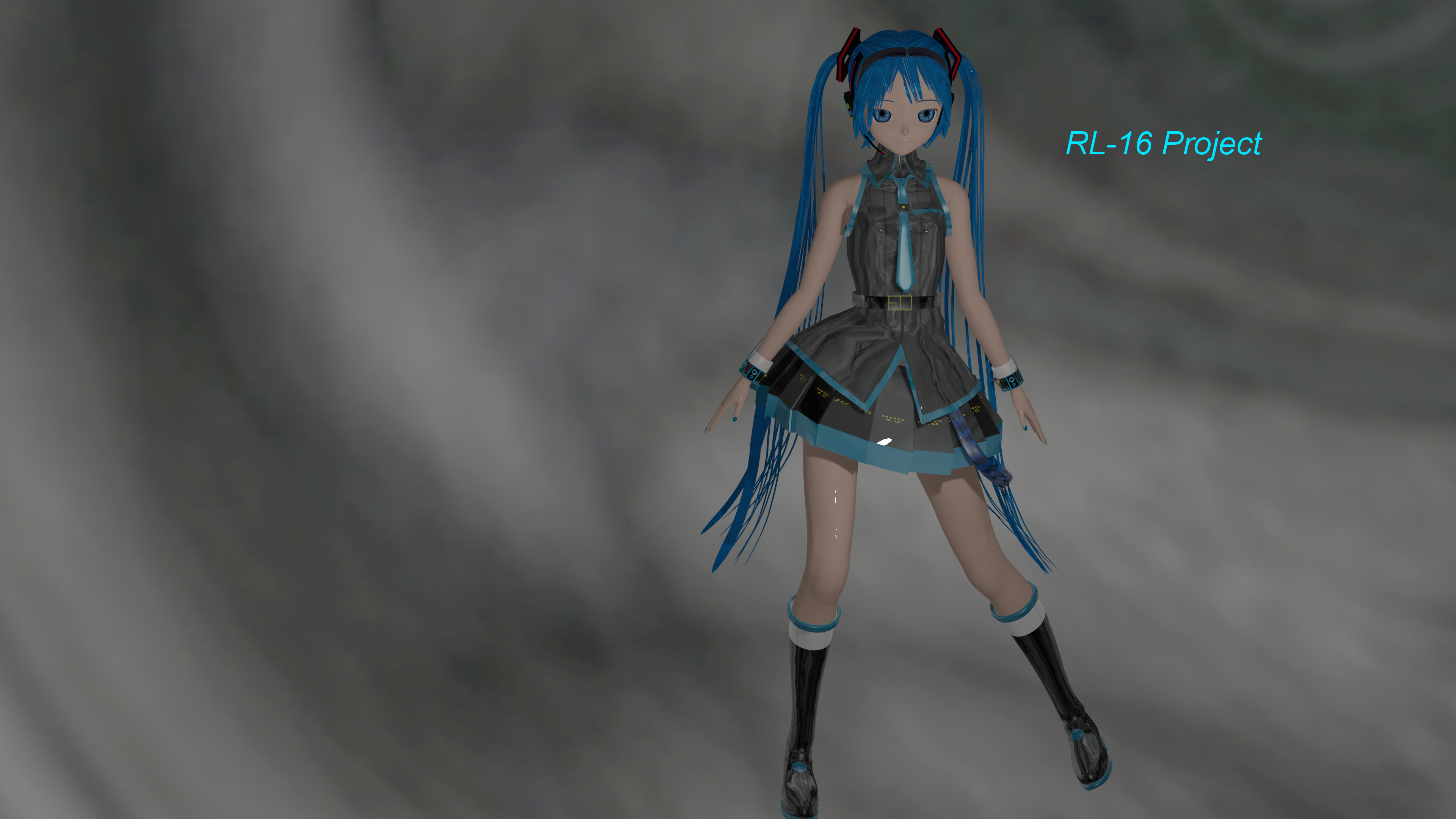 Hatsune Miku Simple Blender by RL-16 Project