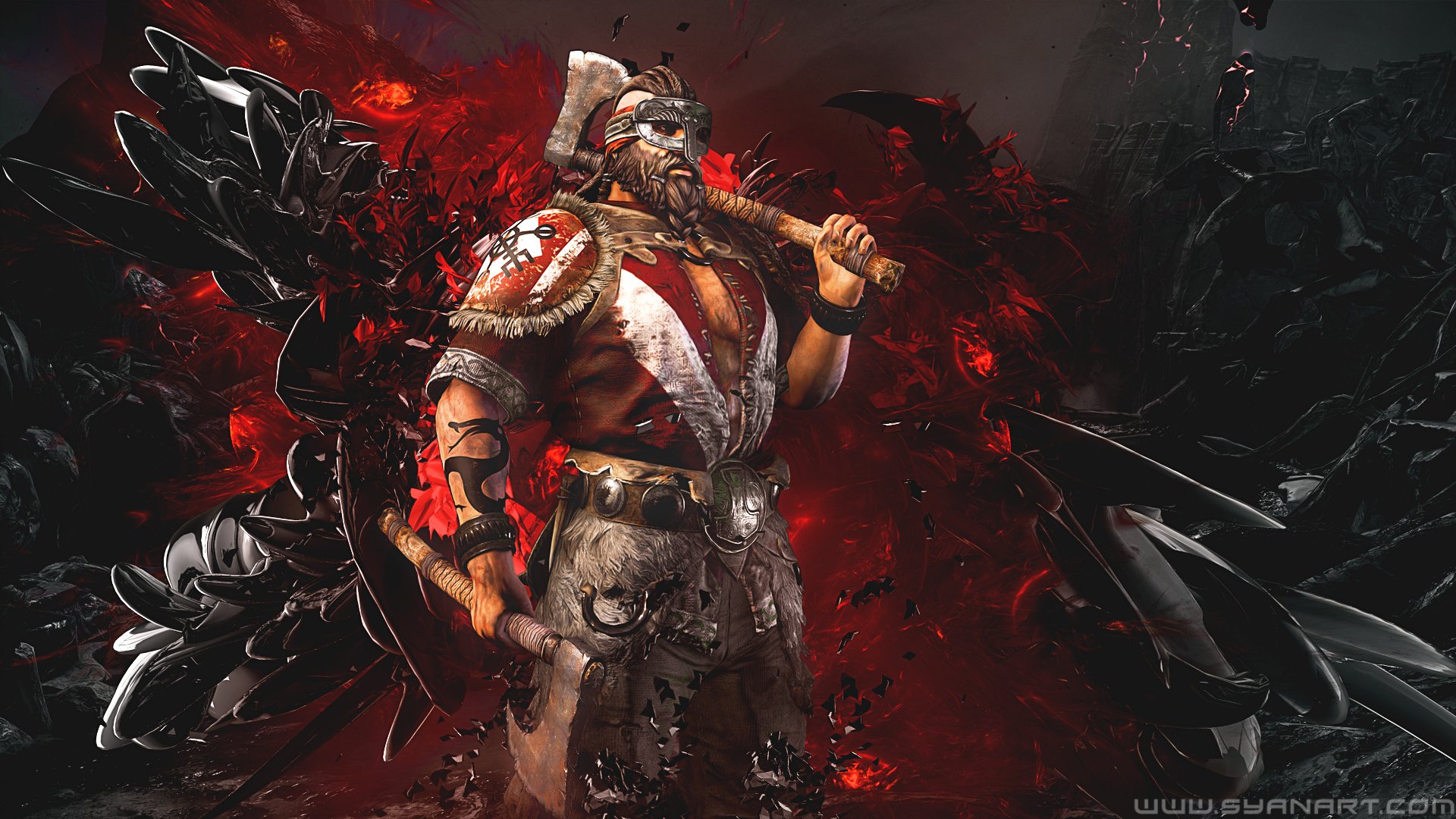 For Honor Viking faction by SyanArt | 1920x1080 | Wallpaper Abyss