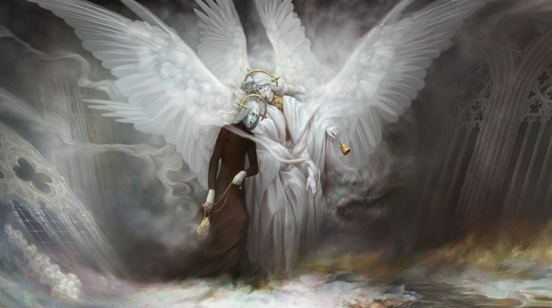 Download Fantasy Angel HD Wallpaper | 1936x1080 | Wallpaper Abyss