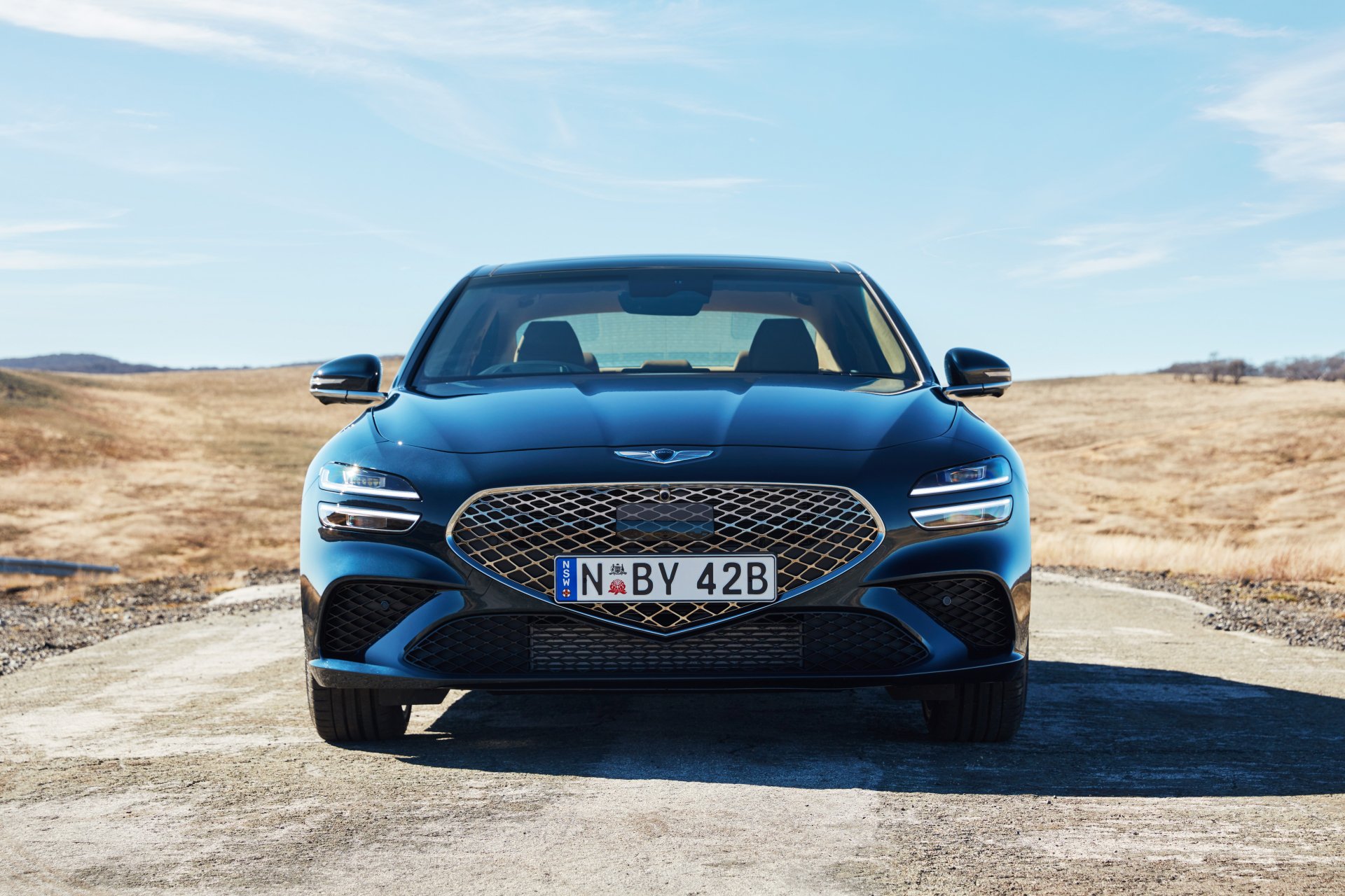 Download Vehicle Genesis G70 4k Ultra HD Wallpaper