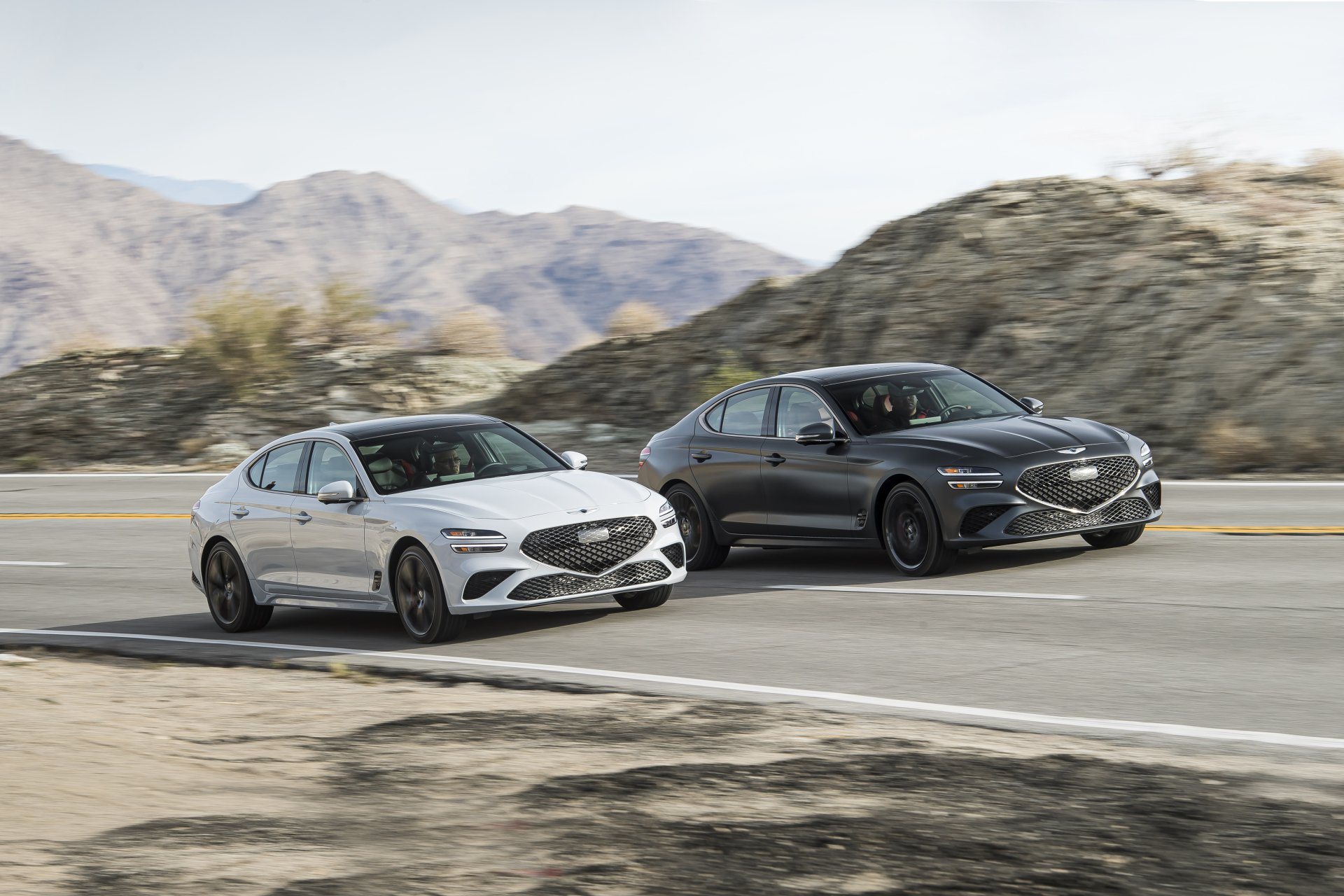 Download Vehicle Genesis G70 4k Ultra HD Wallpaper