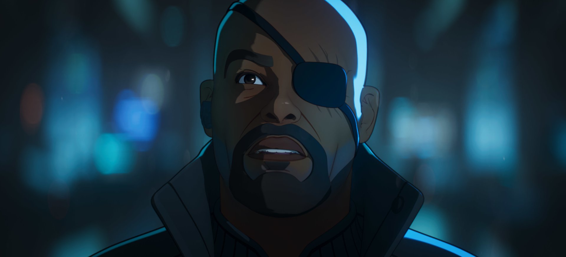 Download Eye Patch Nick Fury TV Show What If... HD Wallpaper