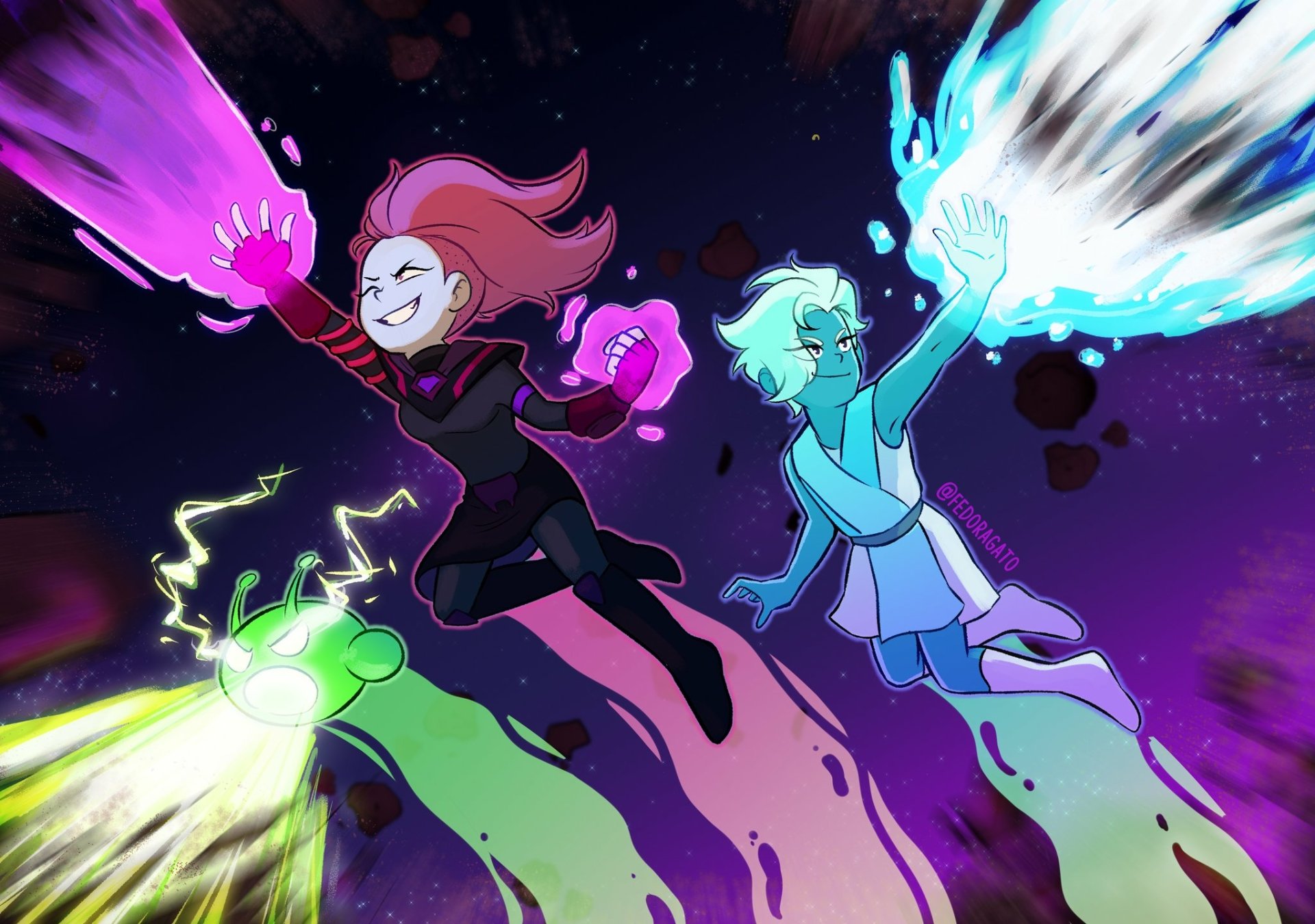 Evra (Final Space) Wallpapers