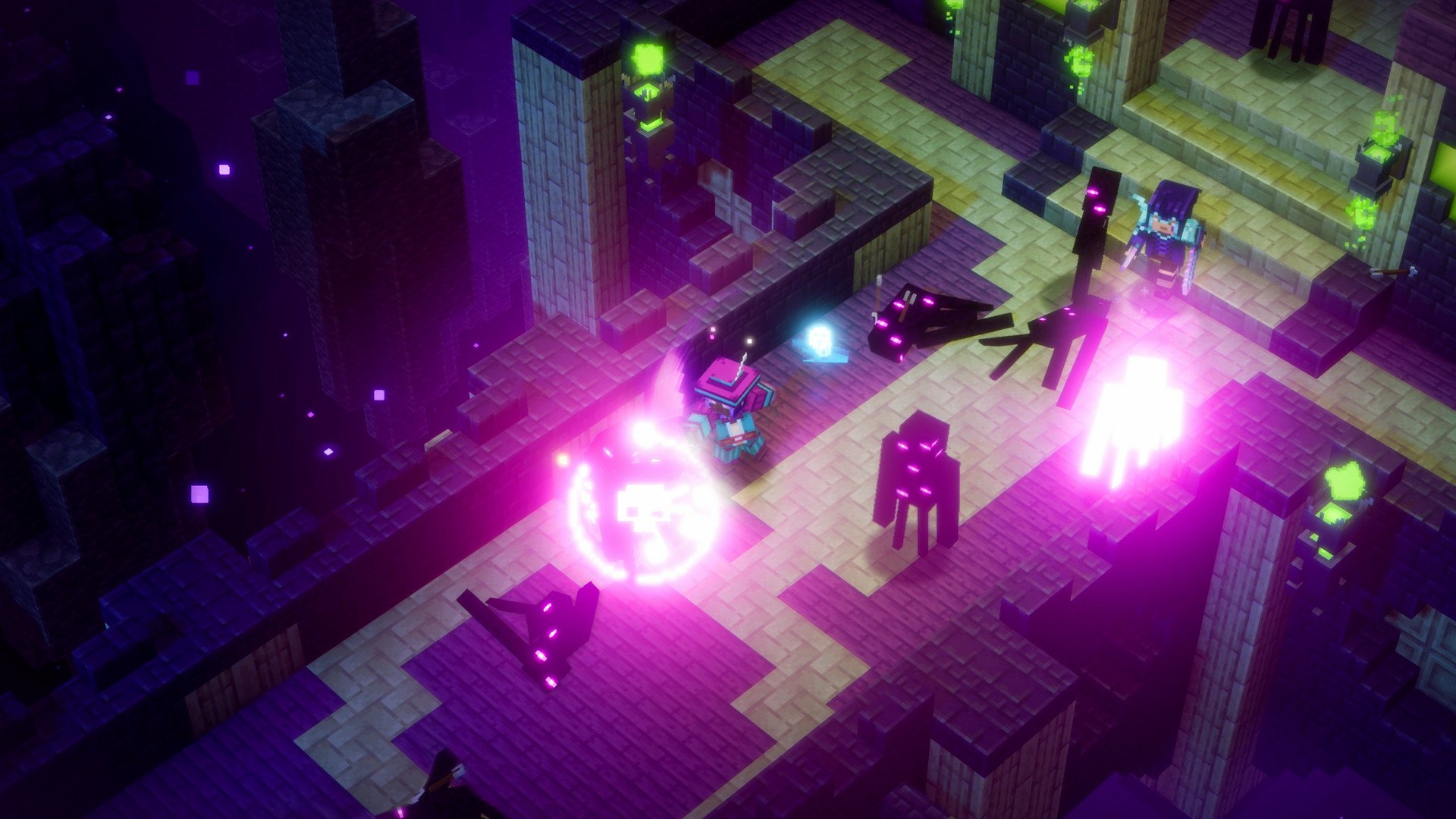 Download Video Game Minecraft: Dungeons HD Wallpaper