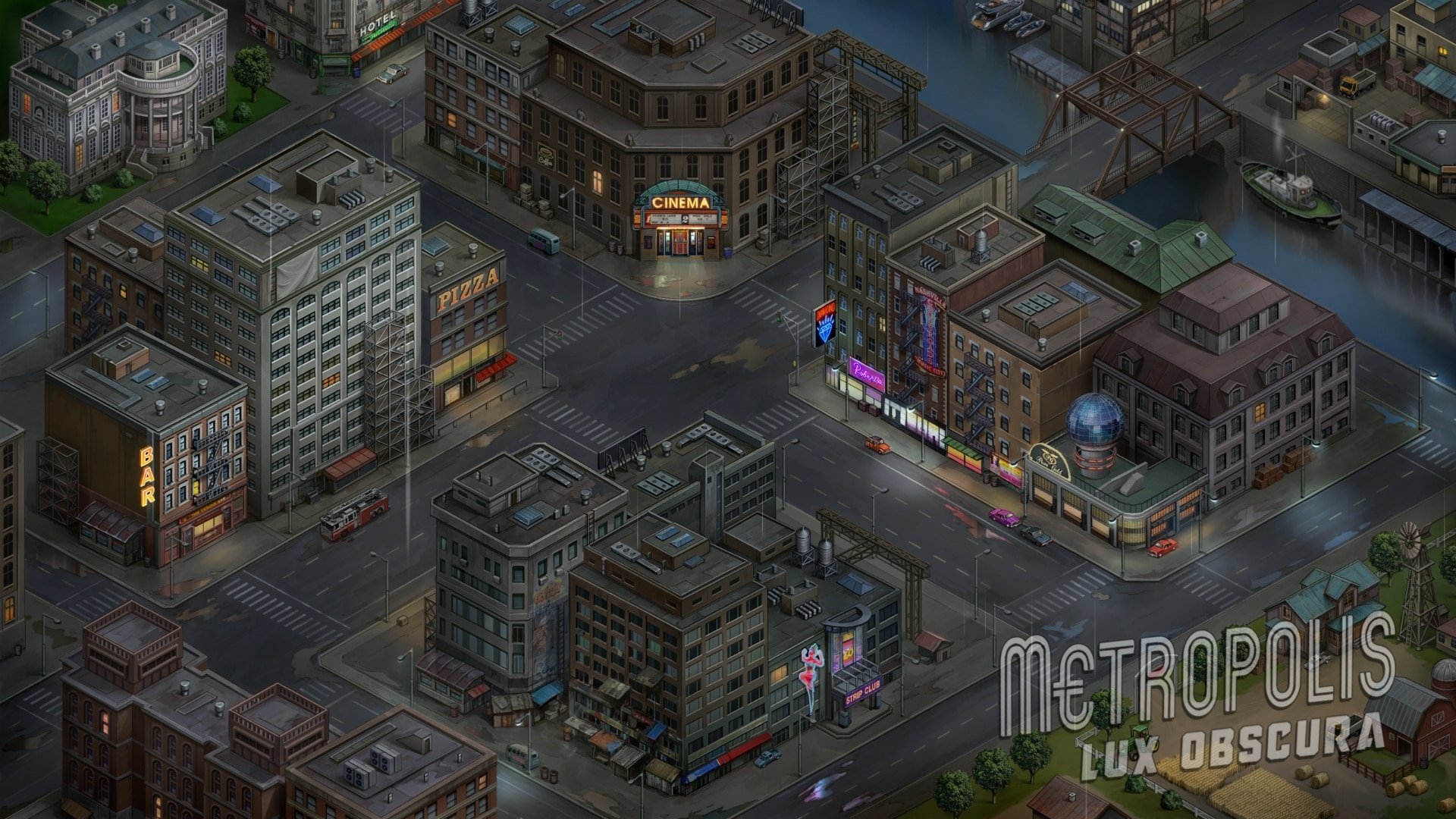 Download Video Game Metropolis: Lux Obscura HD Wallpaper