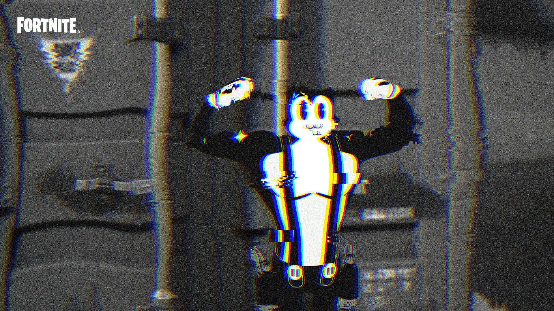 Fortnite HD Wallpaper: Pixel Power in Retro Style