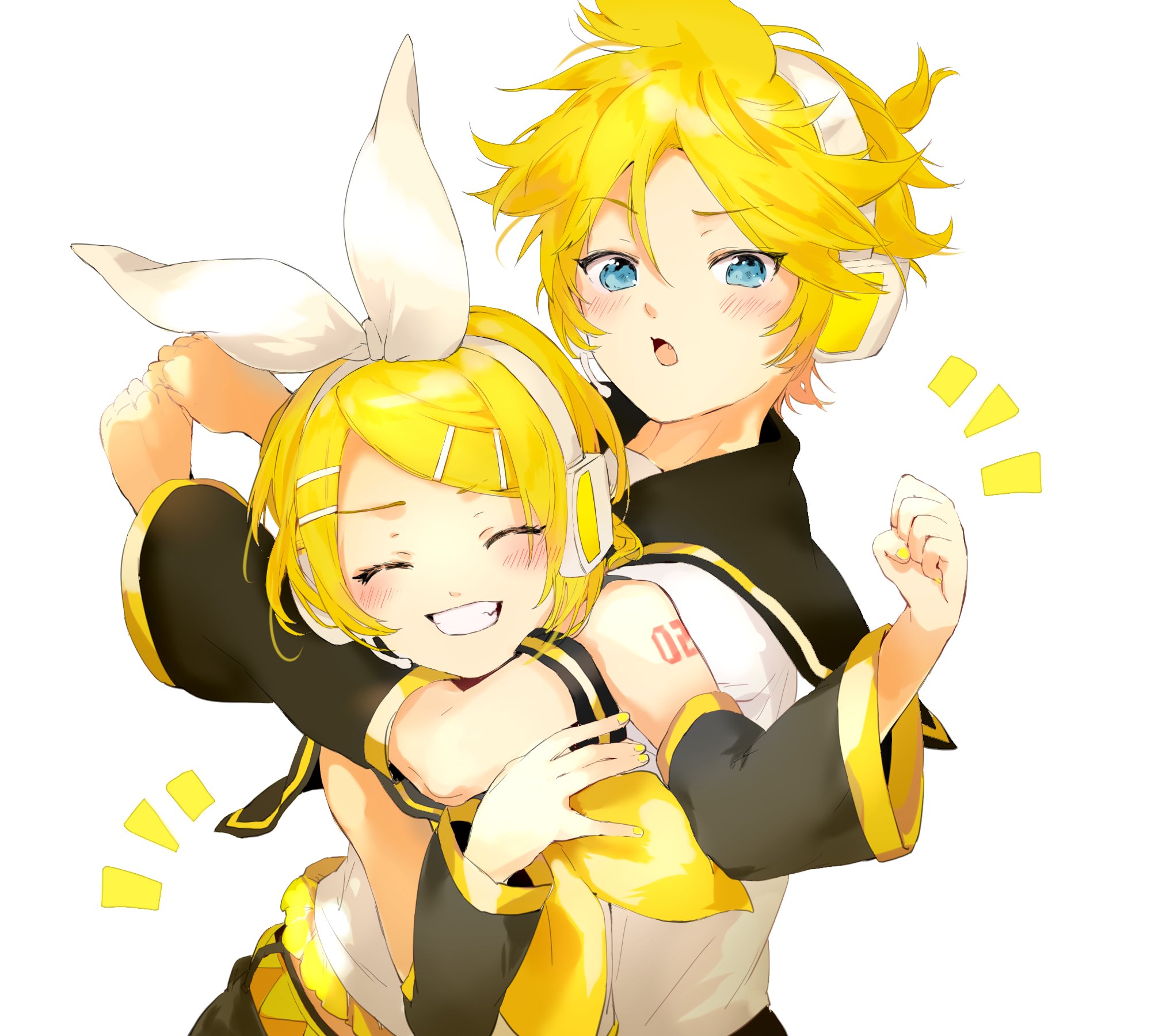 Download Rin Kagamine Len Kagamine Anime Vocaloid HD Wallpaper