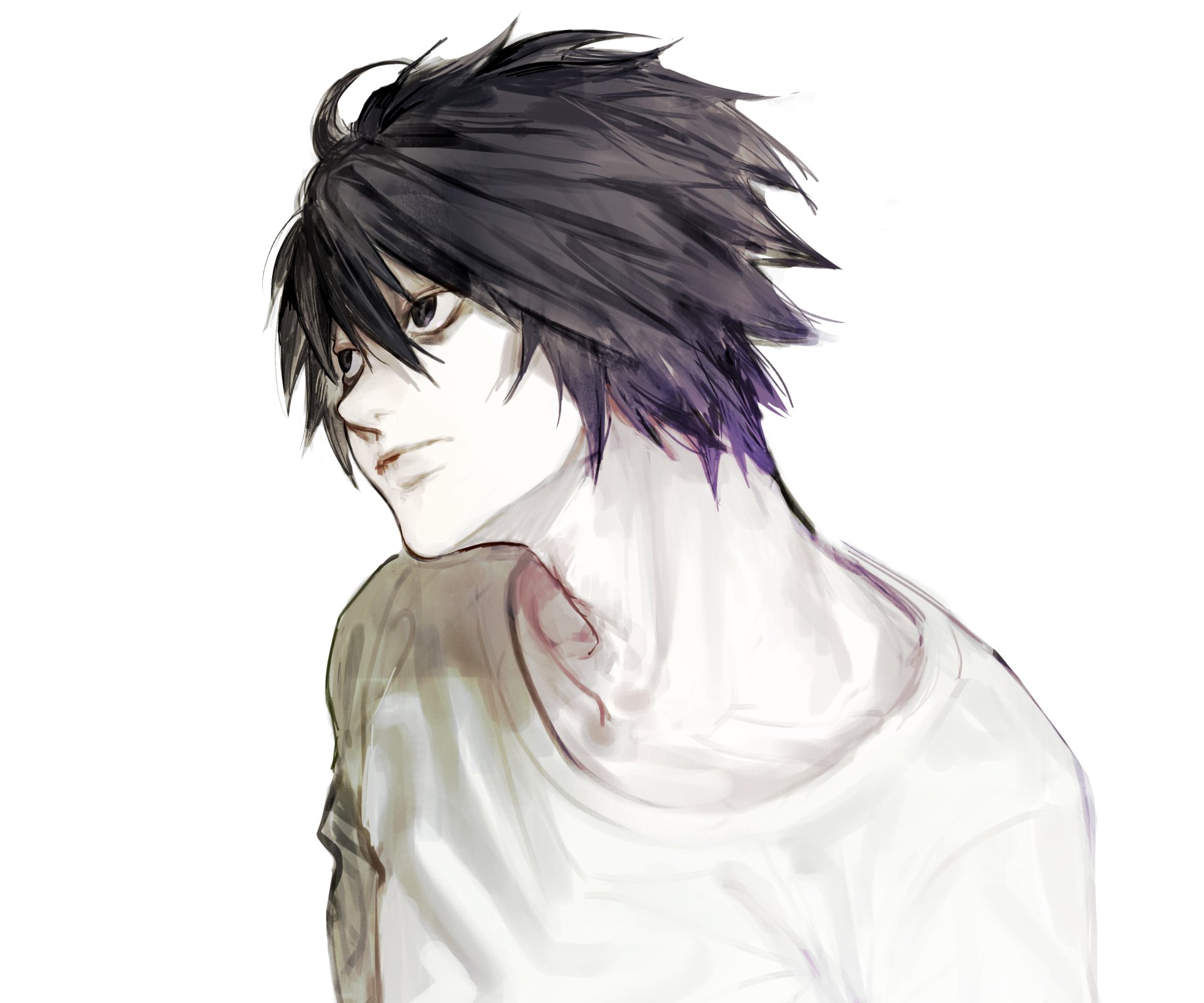 Download L (Death Note) Anime Death Note HD Wallpaper