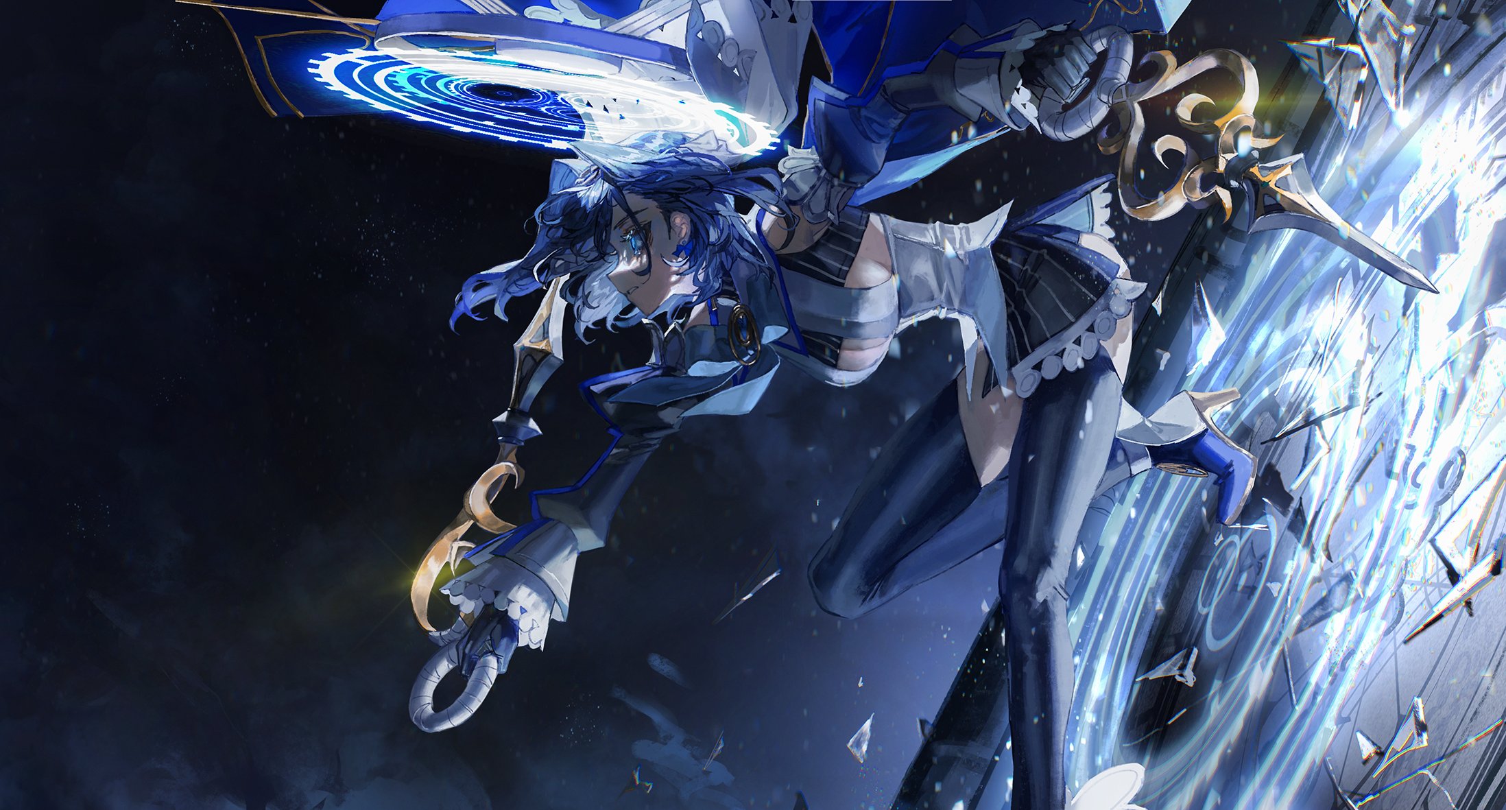 Download Ouro Kronii Anime Virtual Youtuber HD Wallpaper by QUASARCAKE