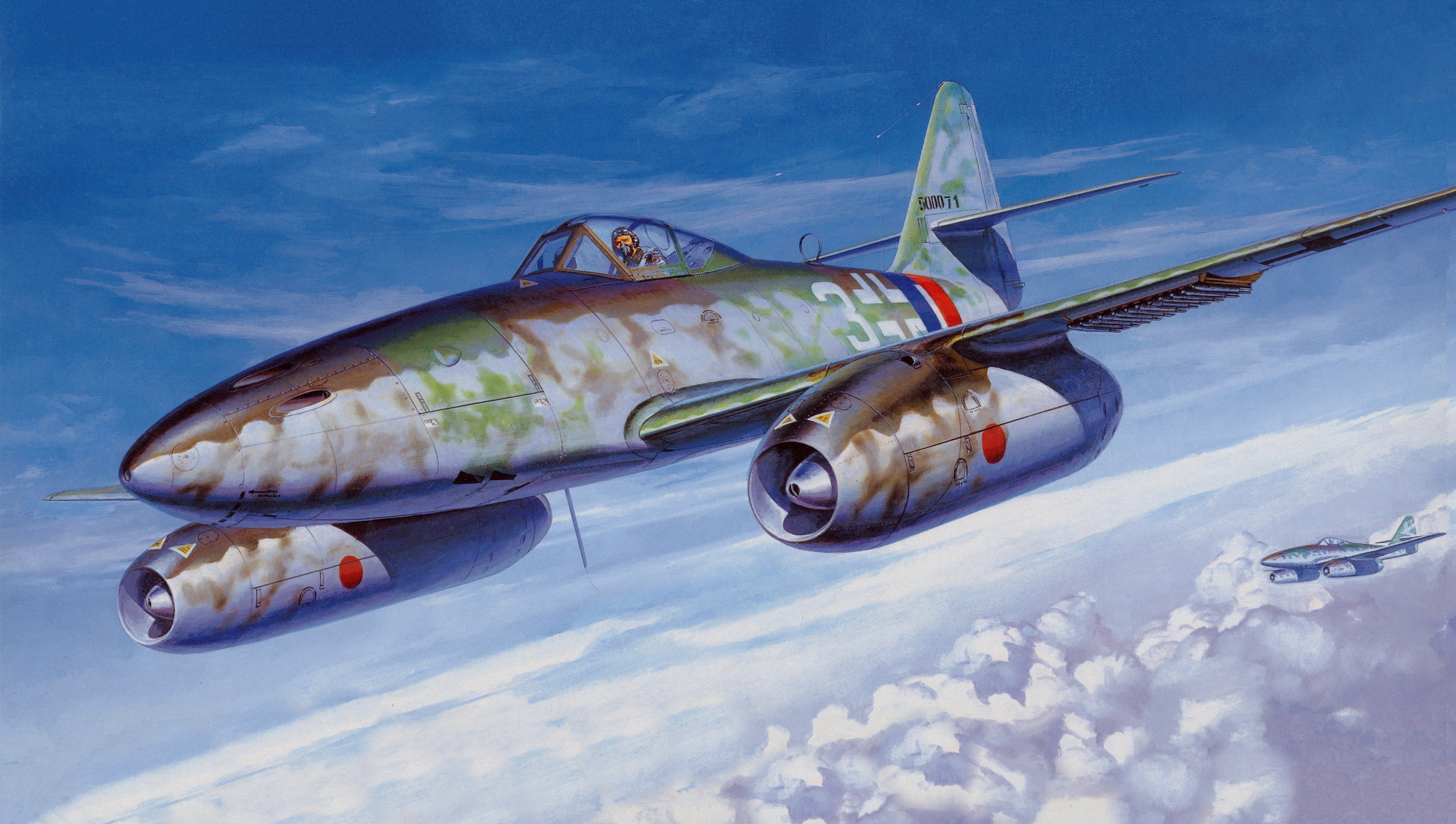Messerschmitt Me 262 HD Wallpaper