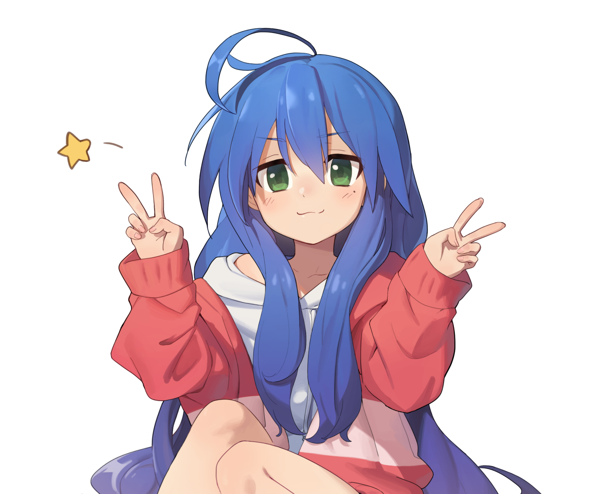 Download Konata Izumi Anime Lucky Star HD Wallpaper | 2224x1853 ...