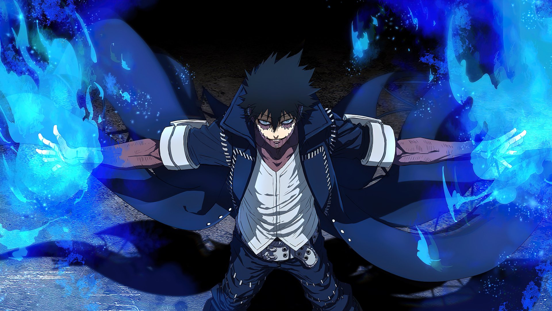 Dabi Unleashed: Stunning 4K My Hero Academia Anime Wallpaper