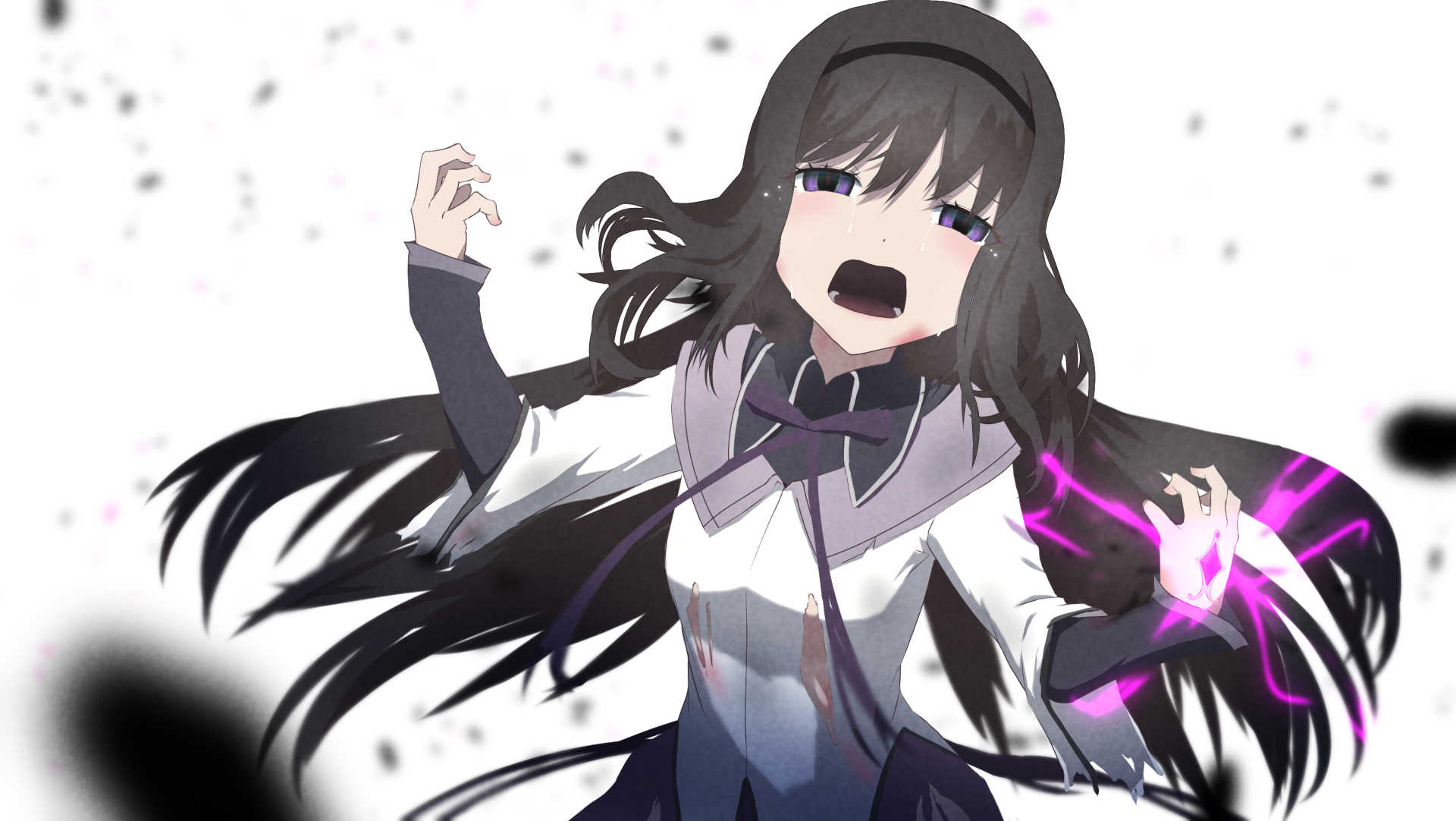 Download Homura Akemi Anime Puella Magi Madoka Magica HD Wallpaper