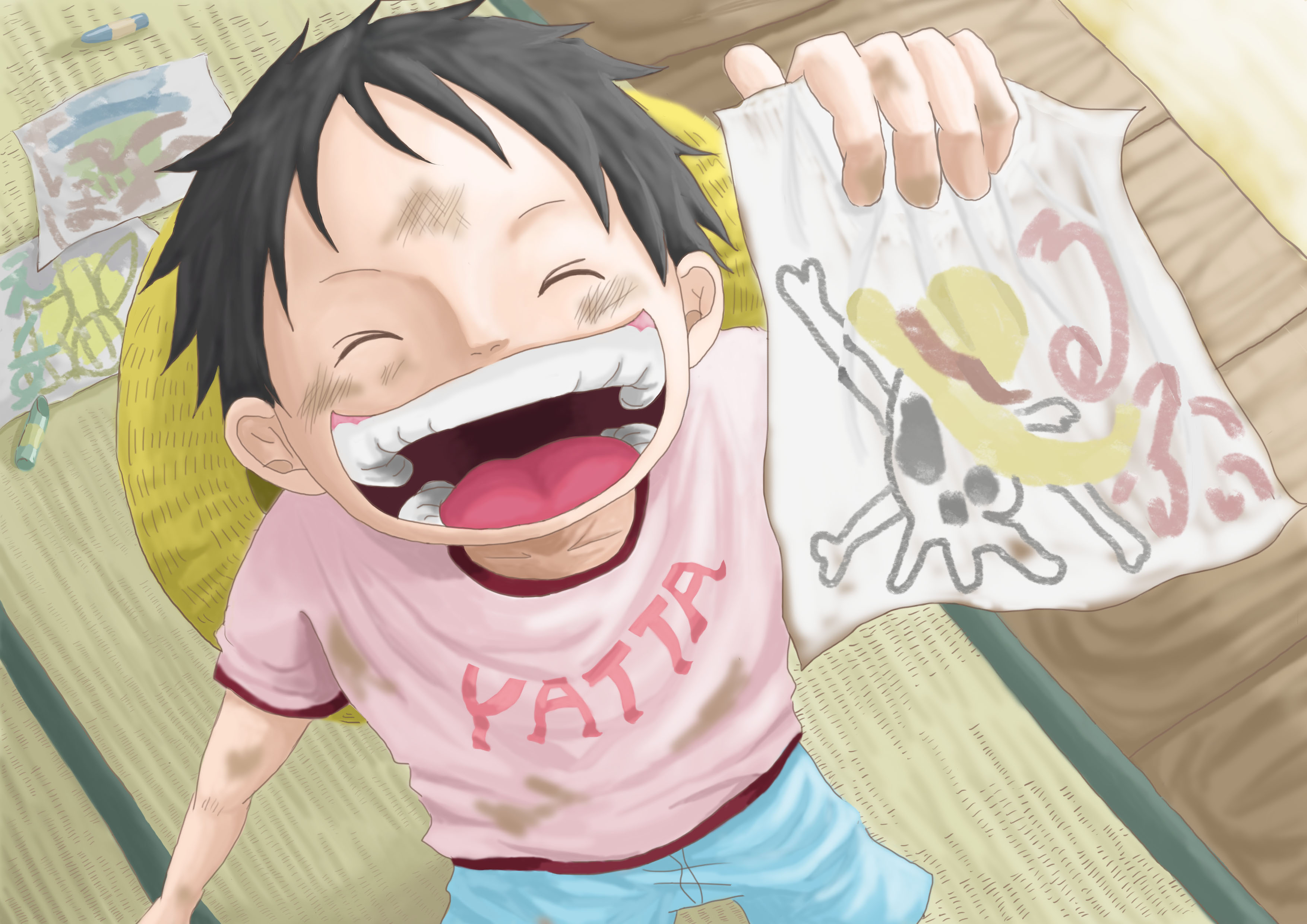 One Piece Wallpaper Luffy Chibi Chibi One Piece Crew HD Wallpaper:
