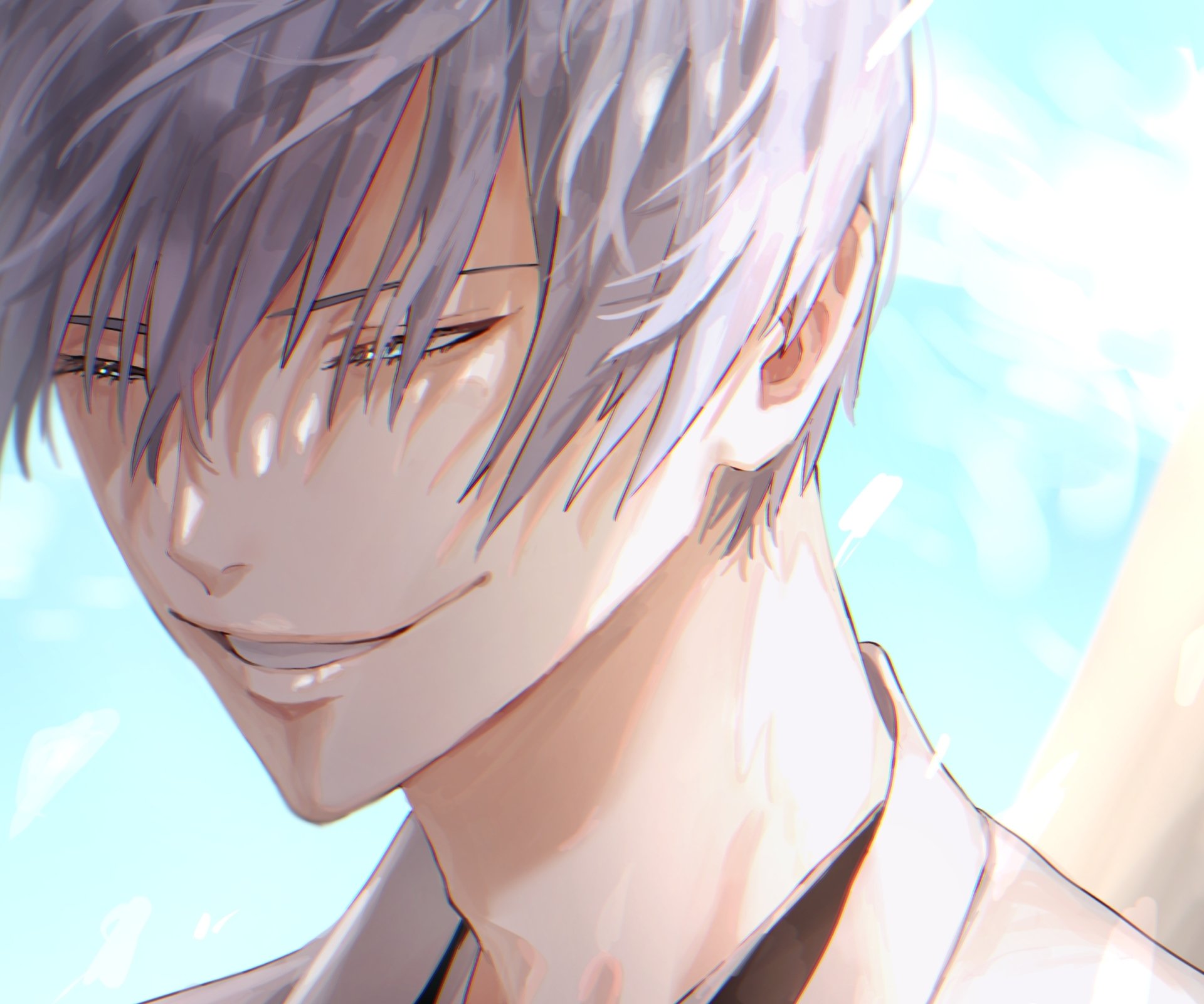 Download Gin Ichimaru Anime Bleach HD Wallpaper | 2398x1998 | Wallpaper ...