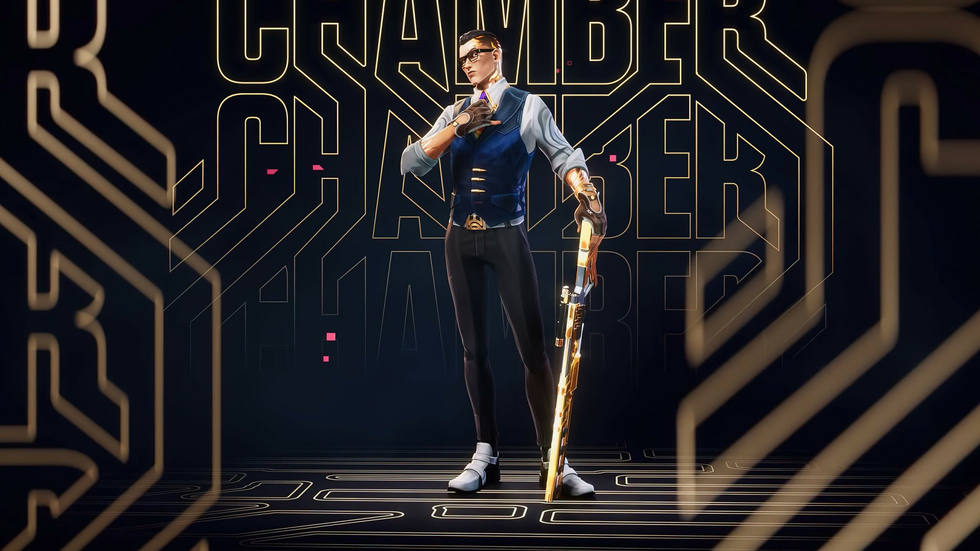Chamber Valorant 2K Quad HD Wallpaper 2560x1440 Wallpaper Abyss