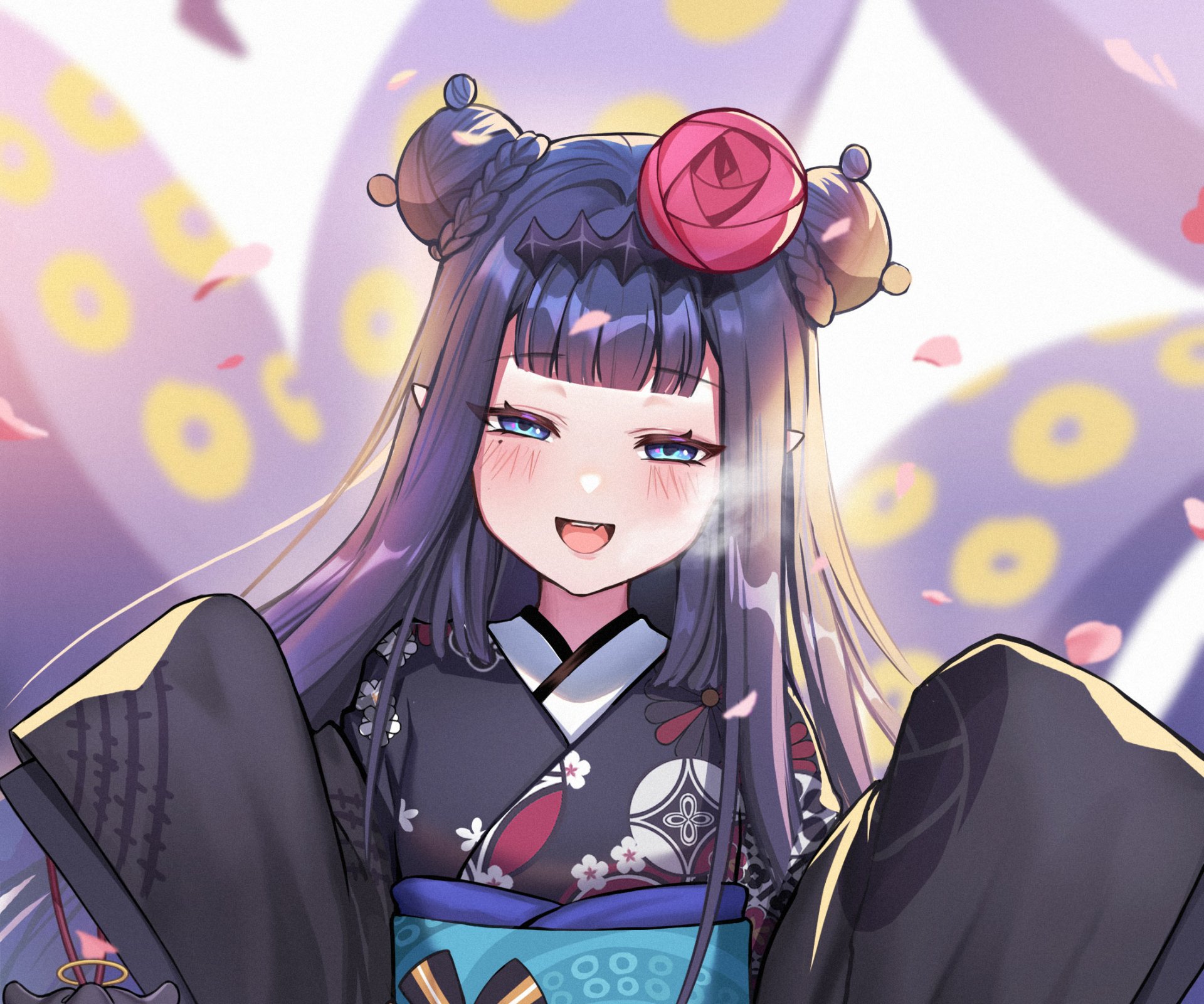 Download Hololive Ninomae Ina'nis Anime Virtual Youtuber HD Wallpaper