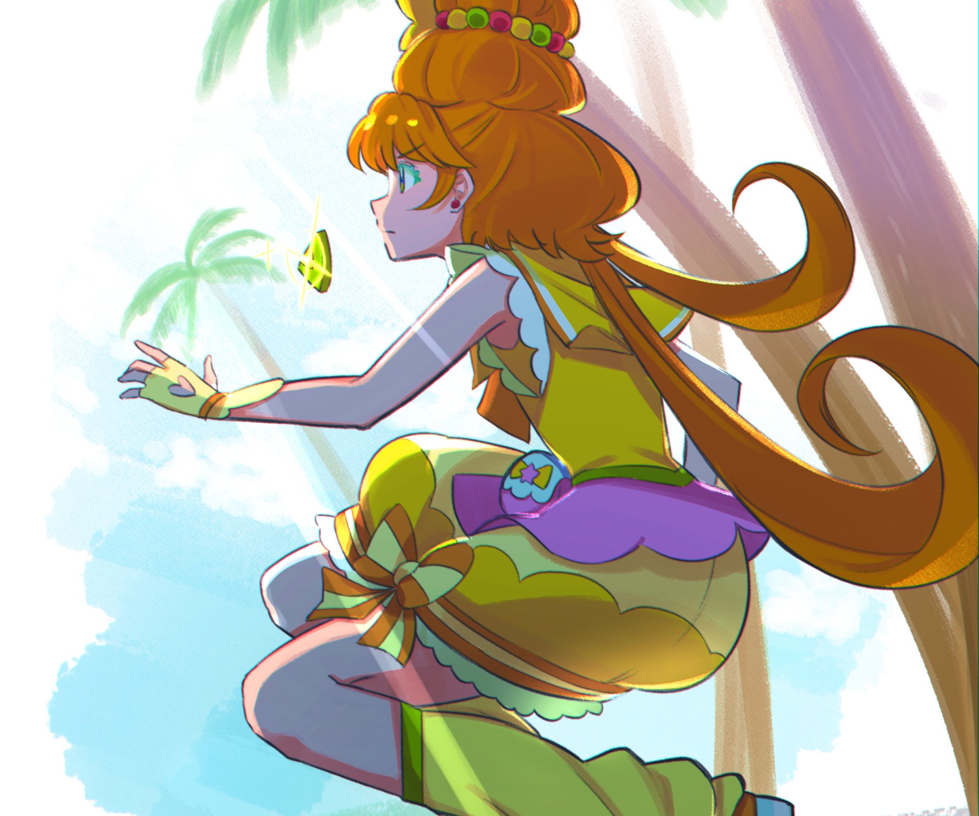 Download Minori Ichinose Cure Papaya Anime Tropical-Rouge! Pretty Cure ...