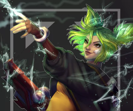 Zeri (League Of Legends) - Desktop Wallpapers, Phone Wallpaper, PFP ...