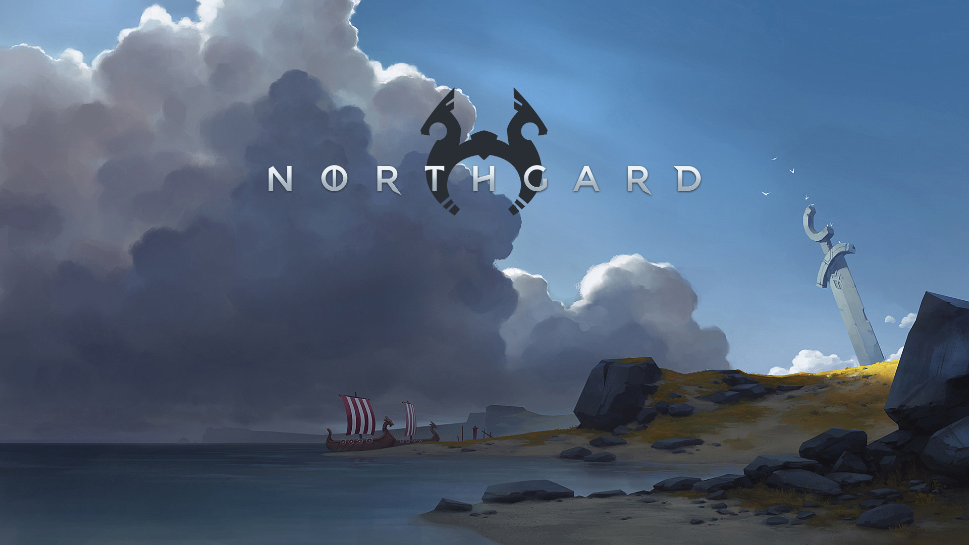 Northgard Majestic Stag HD Wallpaper by Jeremy Vitry