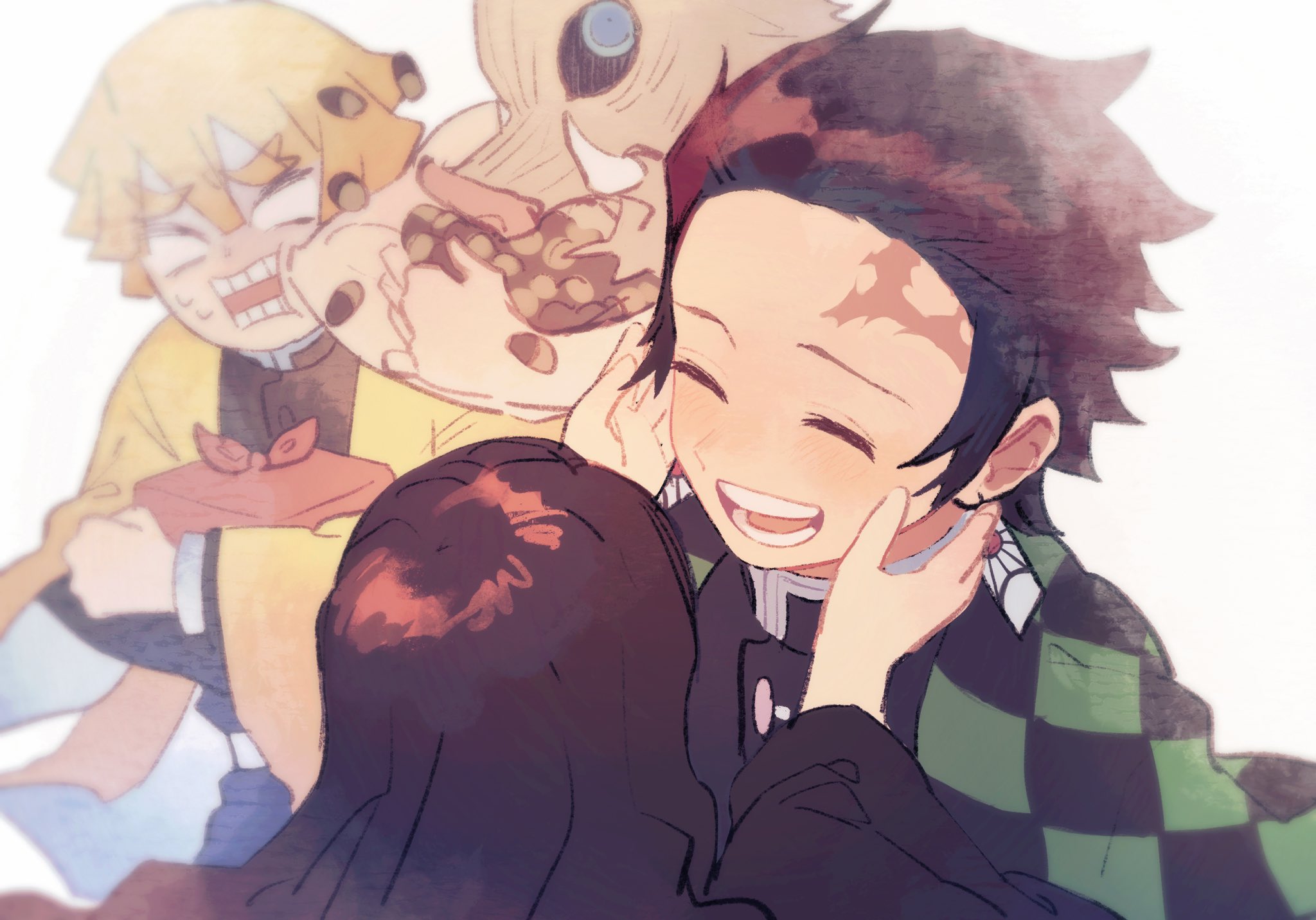 Download Tanjiro Kamado Nezuko Kamado Inosuke Hashibira Zenitsu ...