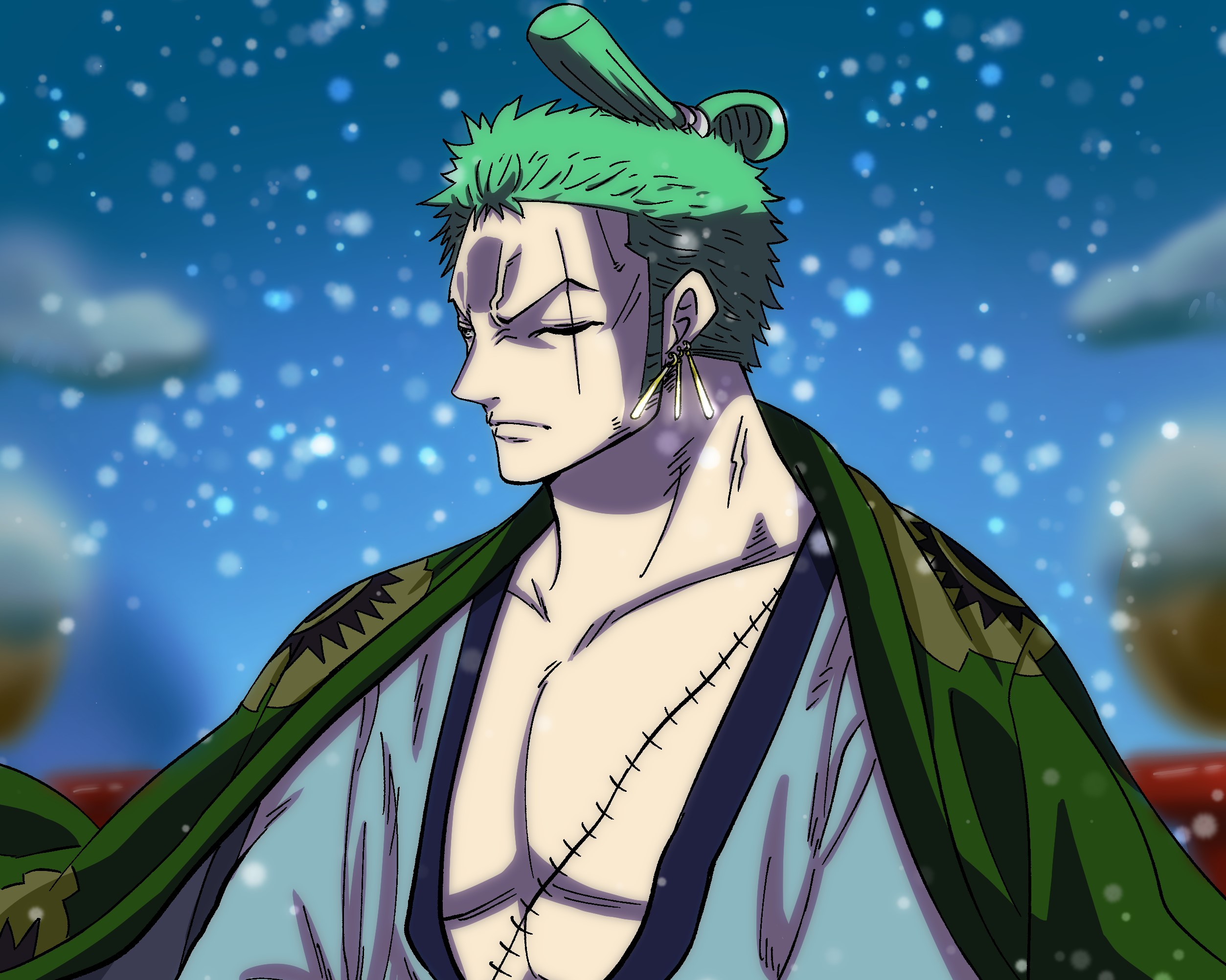 Download Roronoa Zoro Anime One Piece HD Wallpaper by Riku