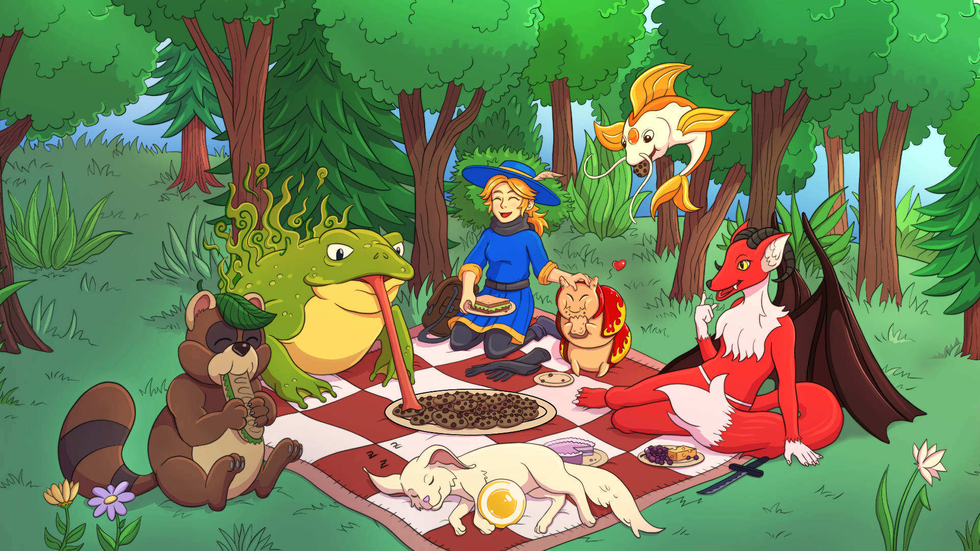 Download Video Game Monster Sanctuary HD Wallpaper
