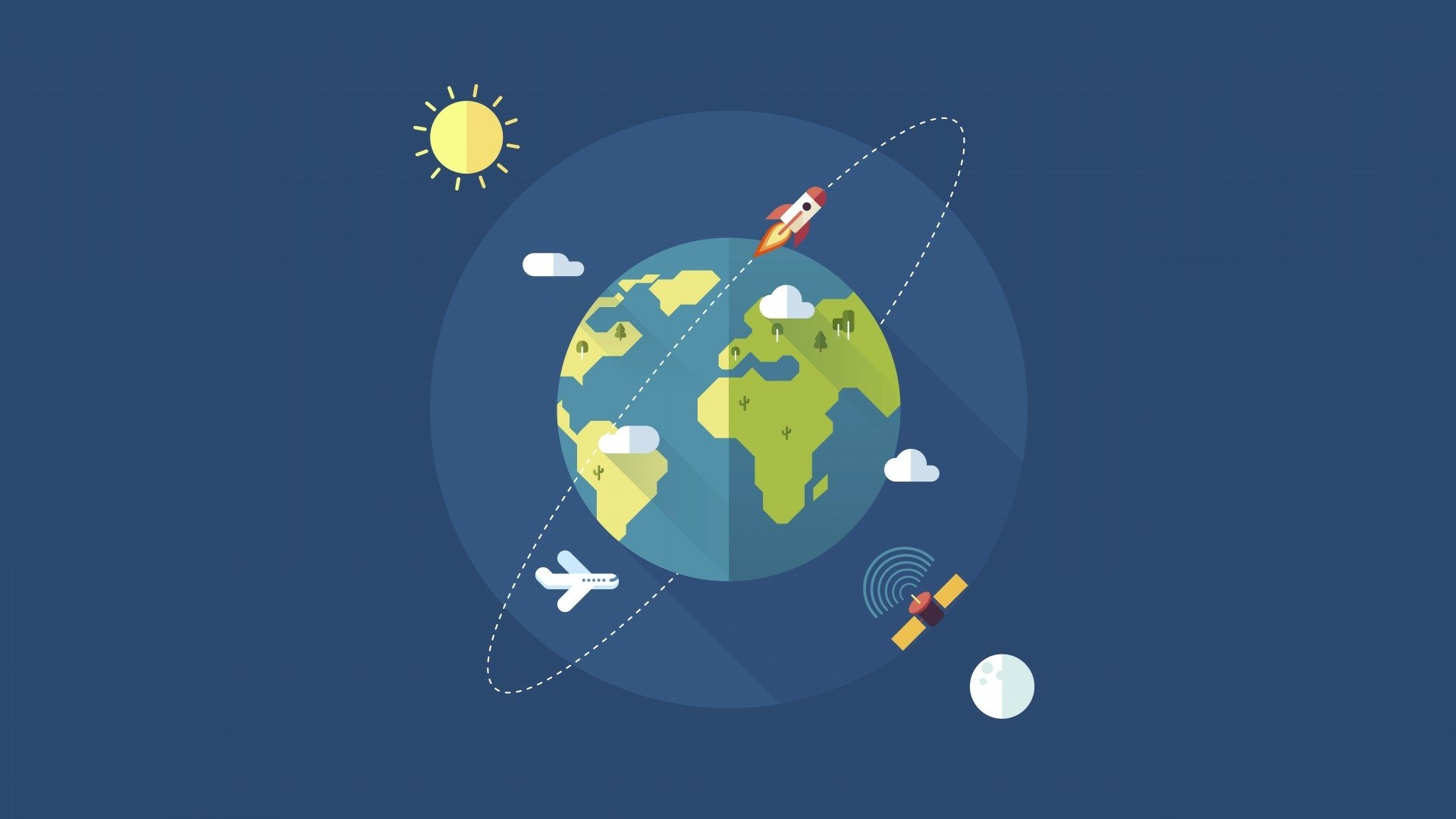 Download Artistic Earth HD Wallpaper