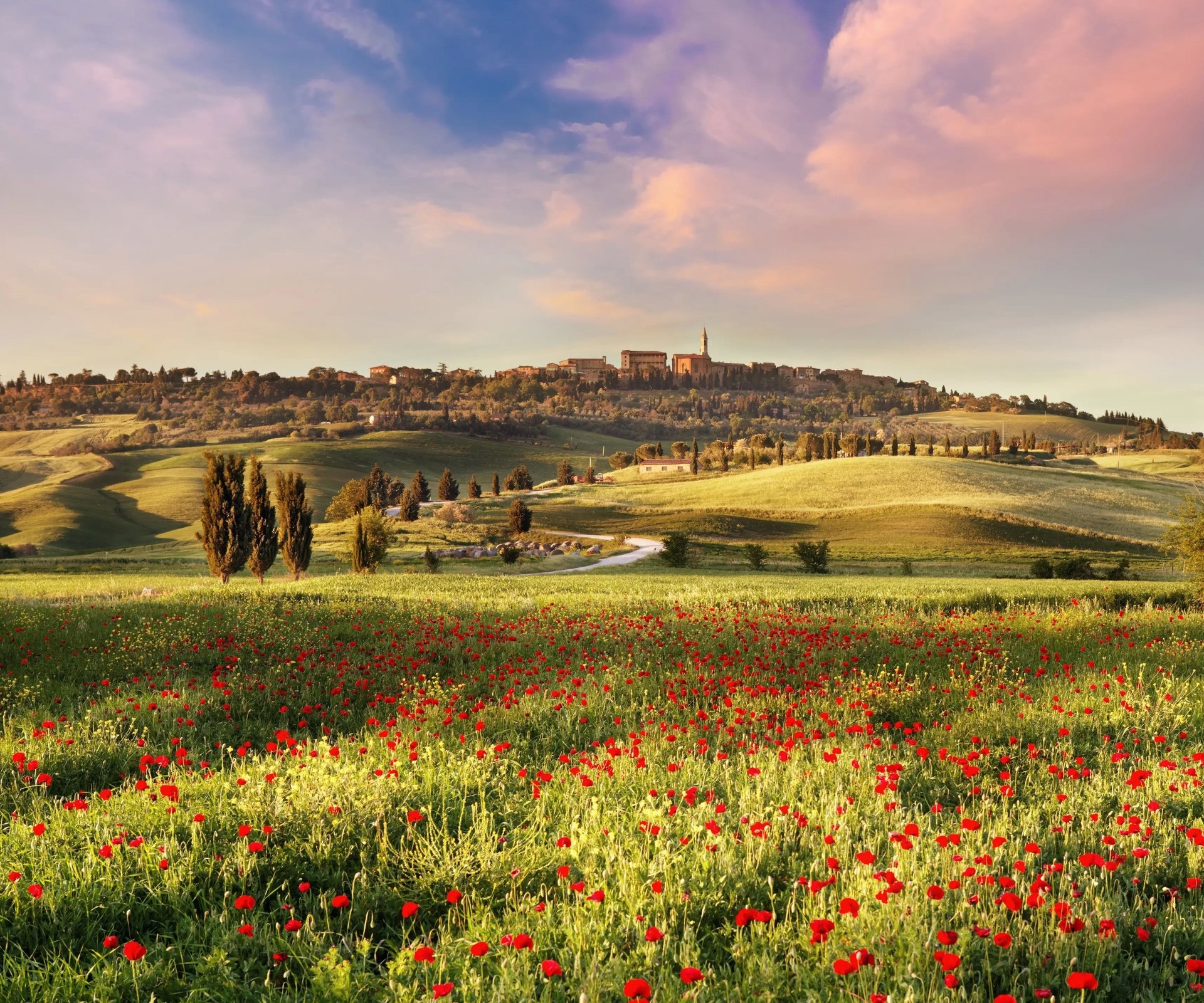Download Italy Field Photography Tuscany HD Wallpaper | 3430x2858 ...
