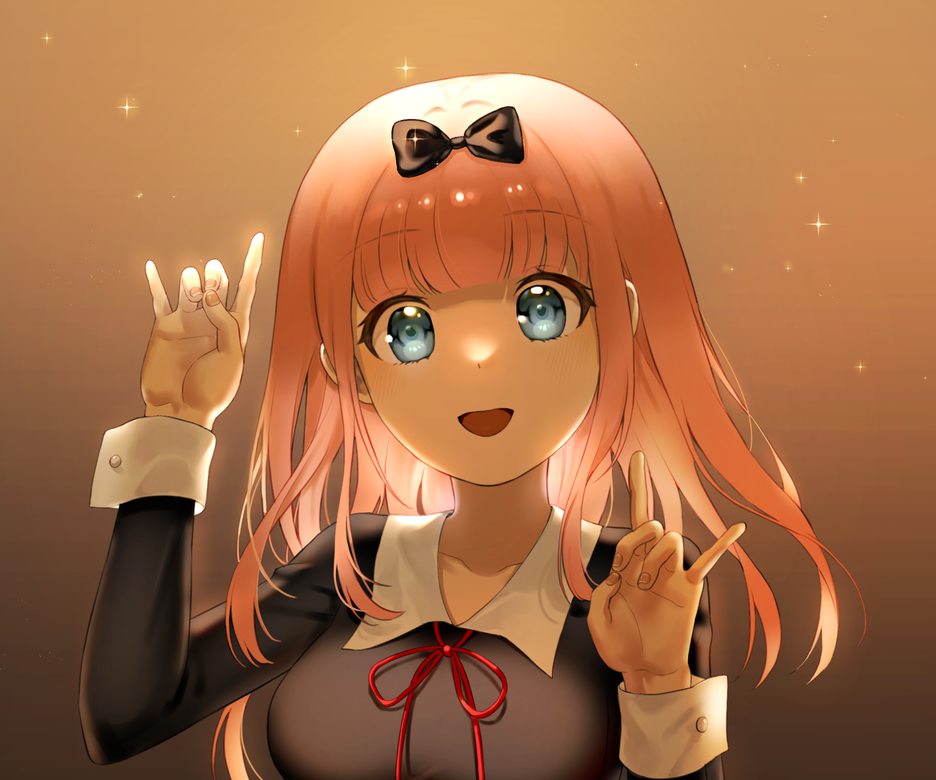 Download Chika Fujiwara Anime Kaguya-sama: Love Is War HD Wallpaper by kayo