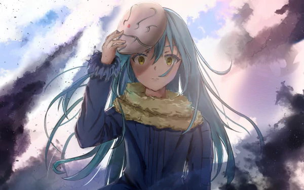 Rimuru & Orc Lord Epic Battle - HD Anime Wallpaper